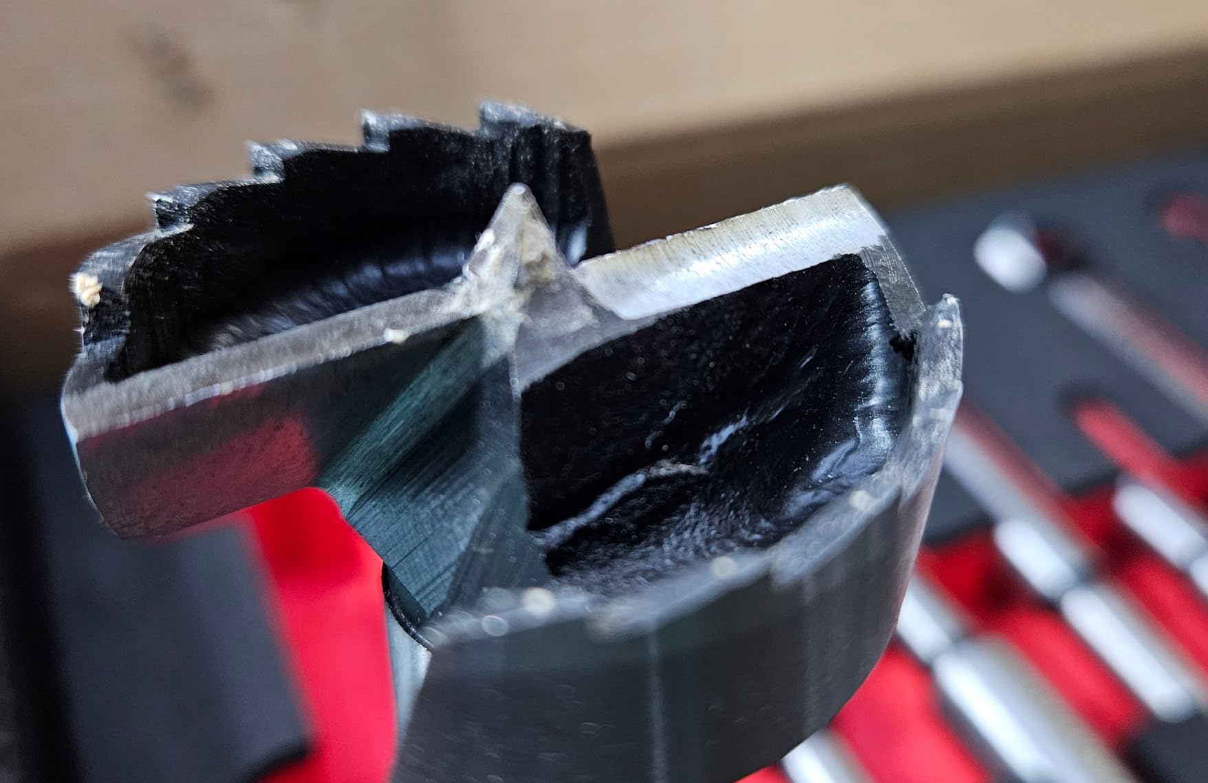 ZKH Forstnerbohrer set Ø10-50mm,12-tlg Forstner Bit aus Legierter Stahl ...