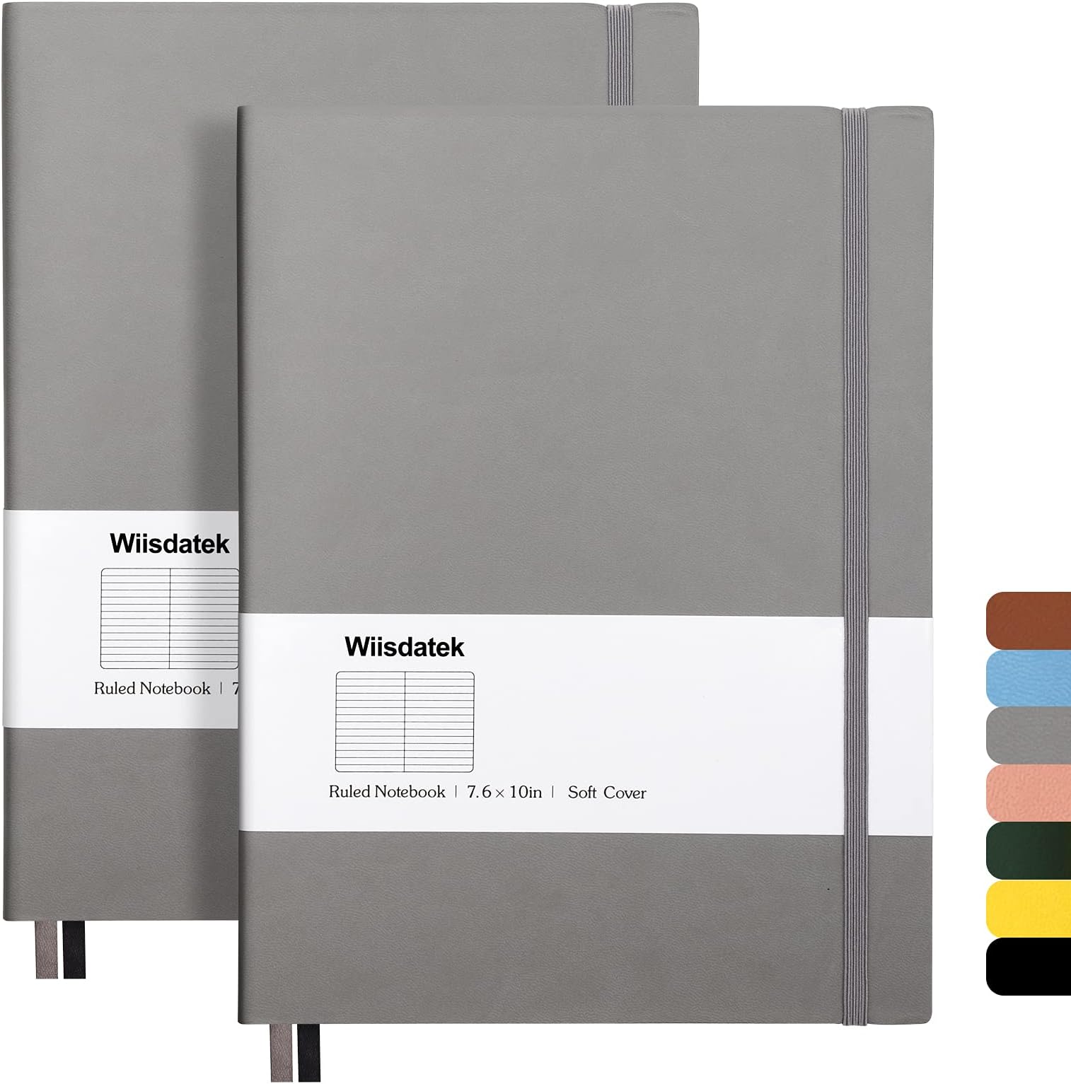 Amazon.com : Wiisdatek B5 College Ruled Notebooks - 2 Pack B5 Large ...