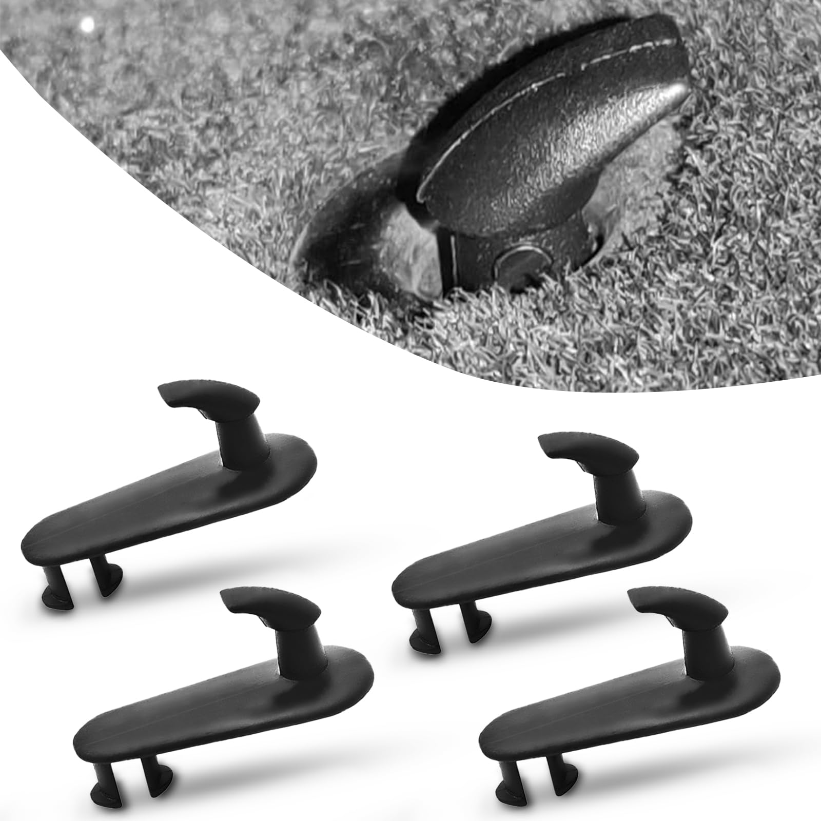 Amazon.com: NTNEV 4PCS Car Floor Mat Clips, Floor Carpet Clips Fixing ...