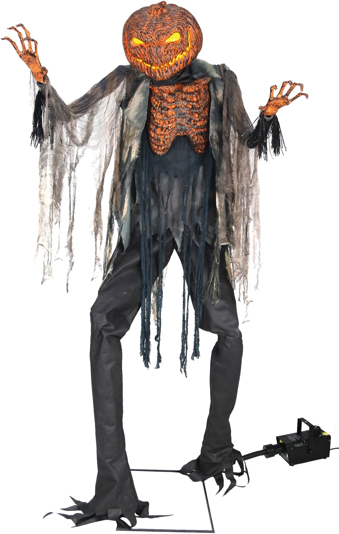 Amazon.com: Jack Stalker Animated 7' Halloween Prop Lifesize ...