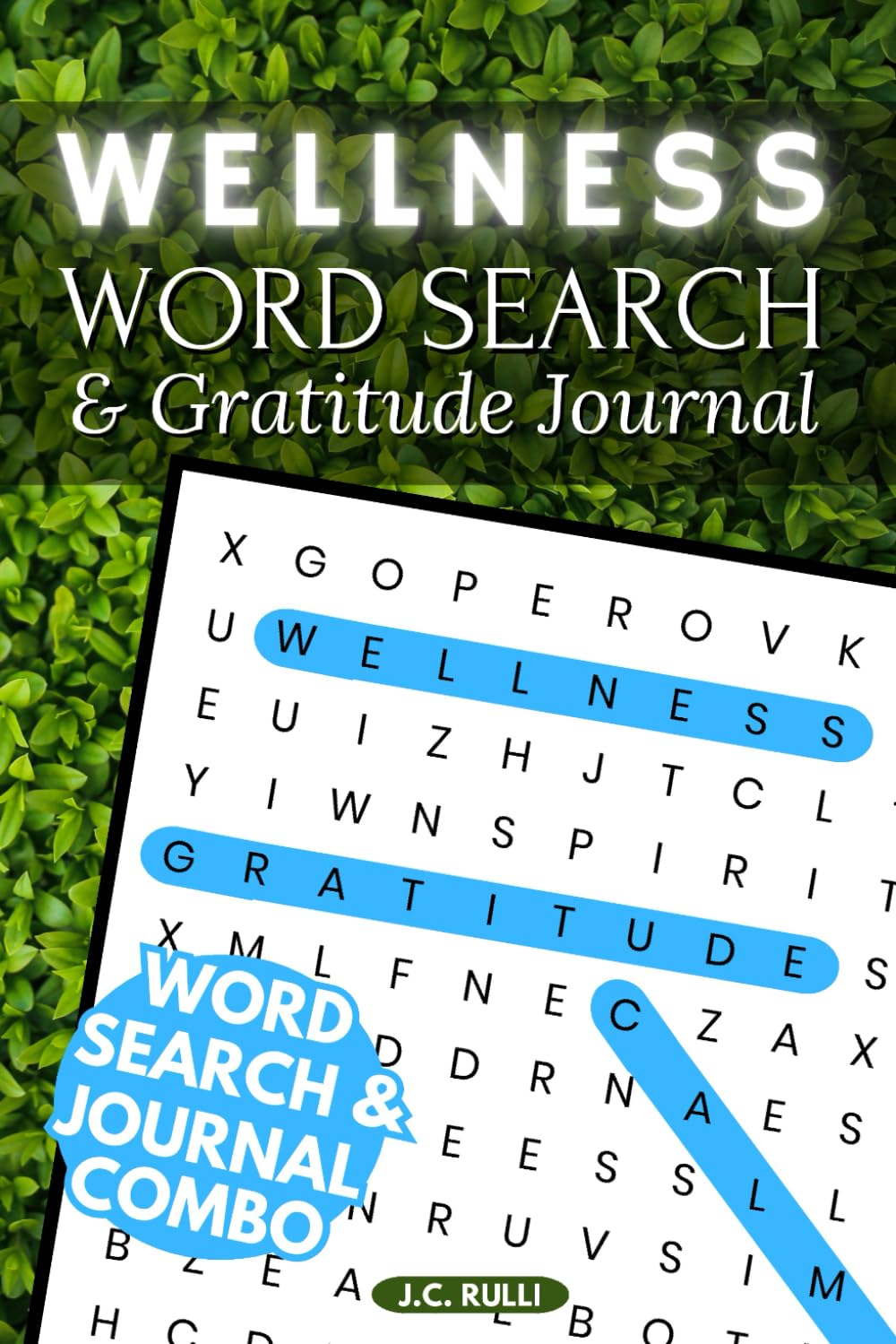 Amazon.com: Wellness Word Search & Gratitude Journal: Self-Improvement ...