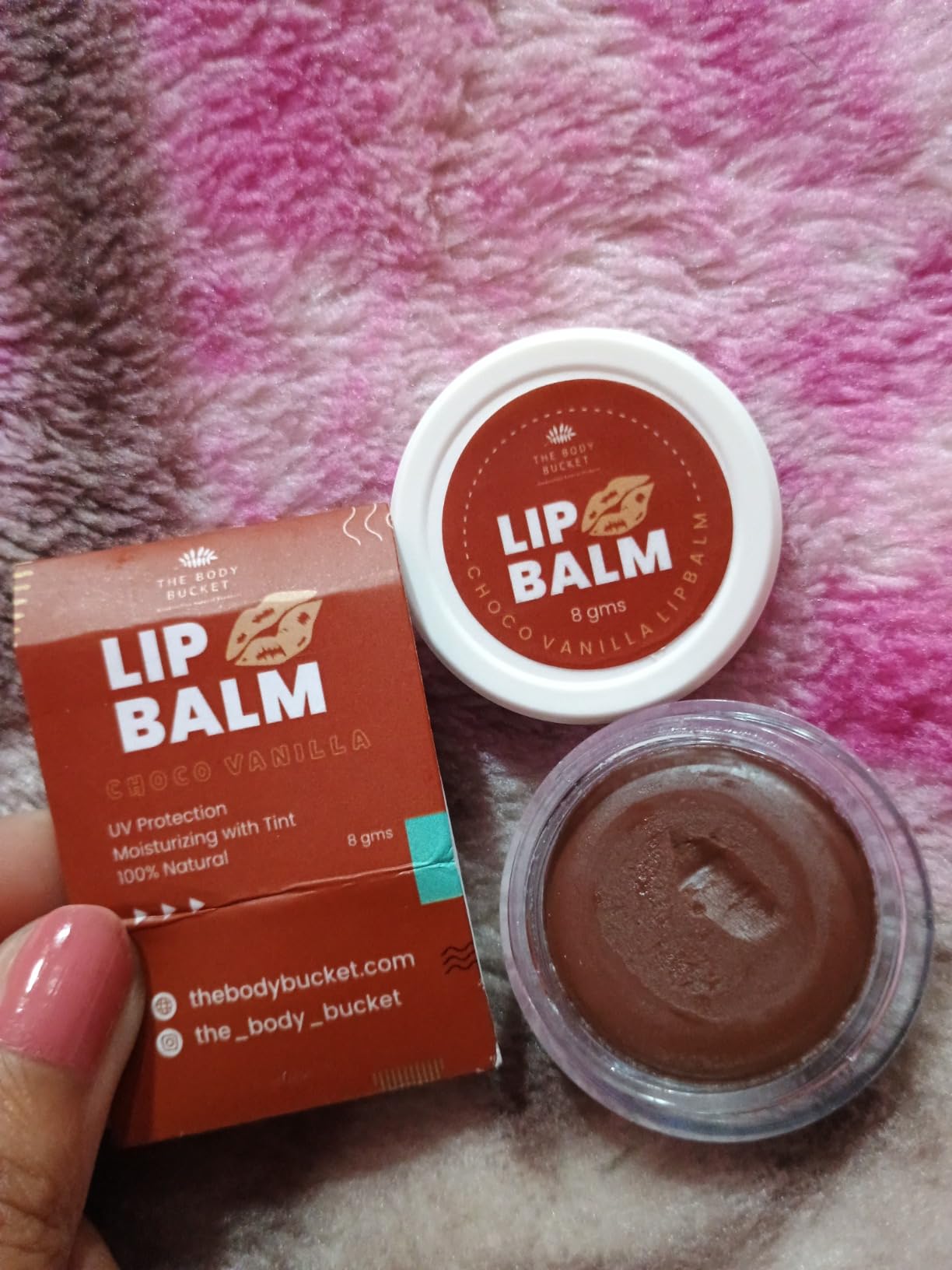 Buy The Body Bucket Choco Vanilla Lip Balm-8 gms| Moisturizing Tinted Lip Balm Used to Hydrate ...