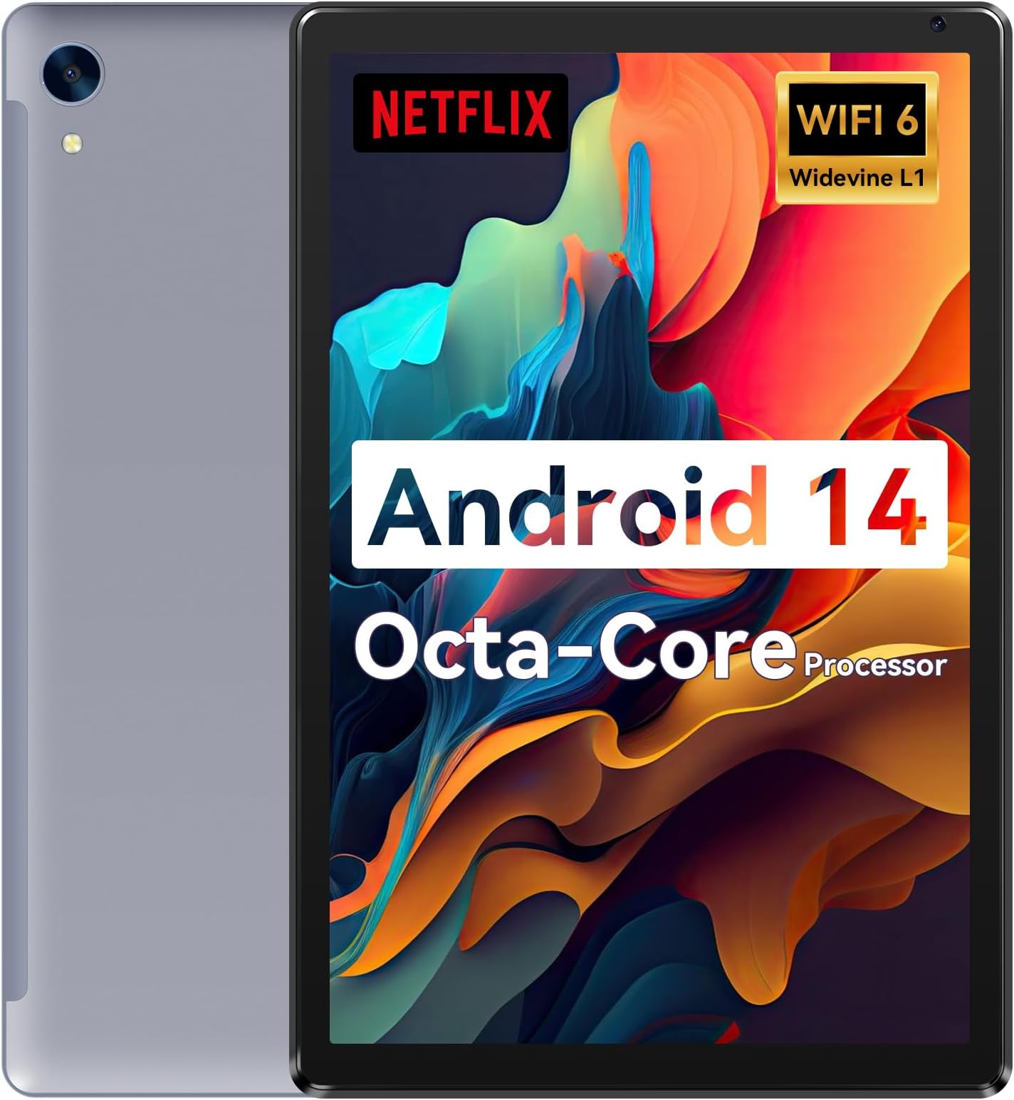 Amazon.com : Tablet,10.1" Android Tablet with Octa-core Processor 10GB ...