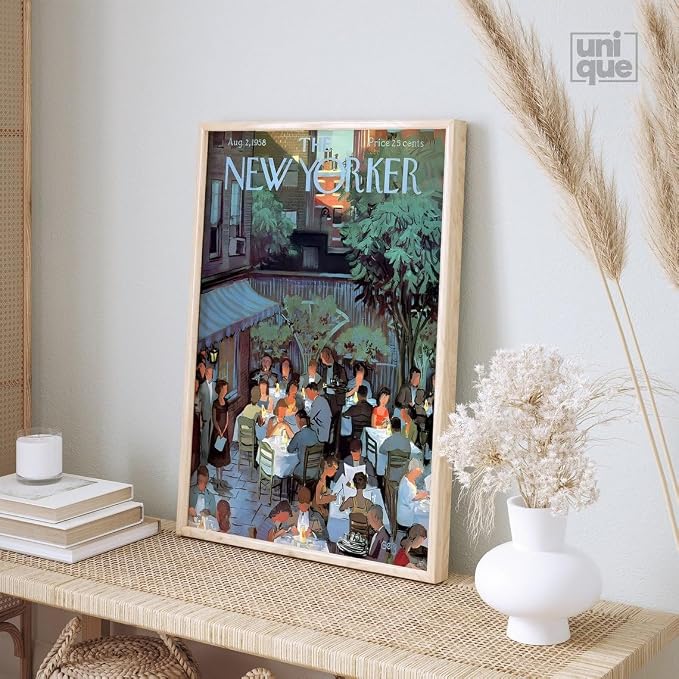 Amazon.com: Generic The New Yorker Poster - August 2 1958 - Aesthetic ...