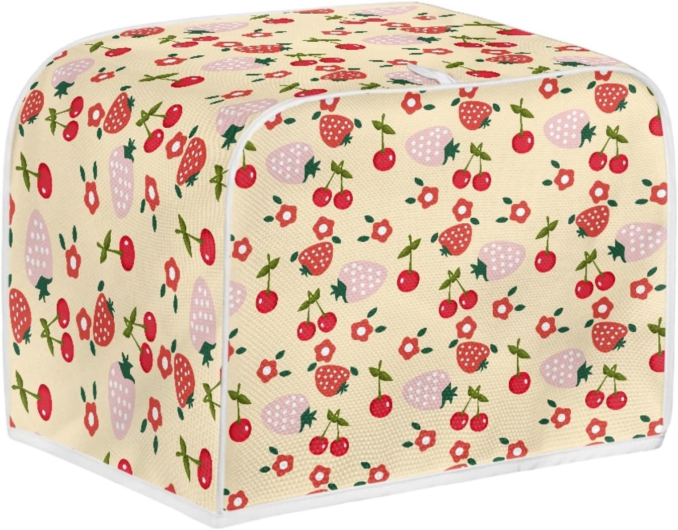 Amazon.com: Coldinair Strawberry Floral Print Toaster Cover 2 Slice ...