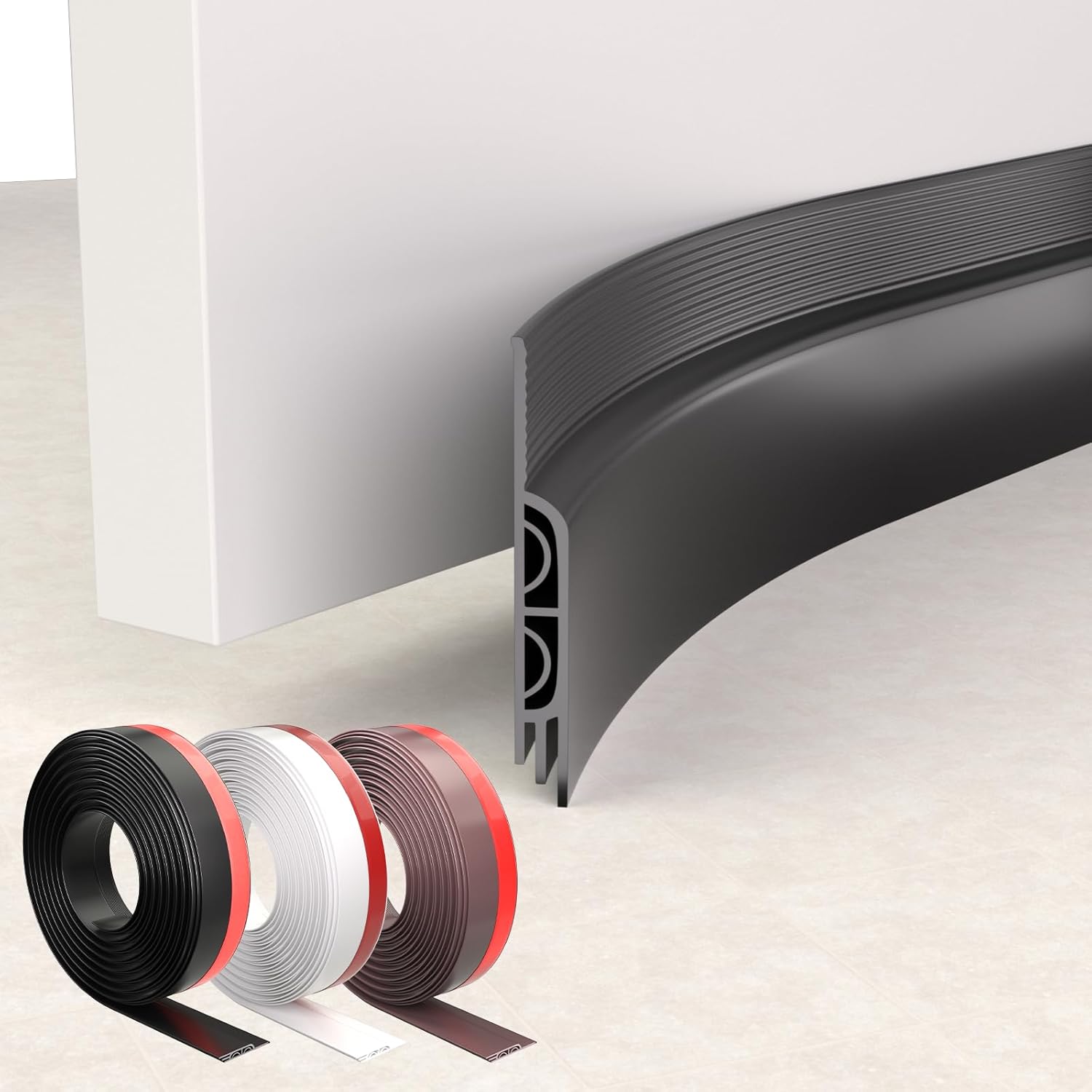 Amazon.com: 39" Door Draft Stopper for Bottom of Door,Adhesive Weather ...