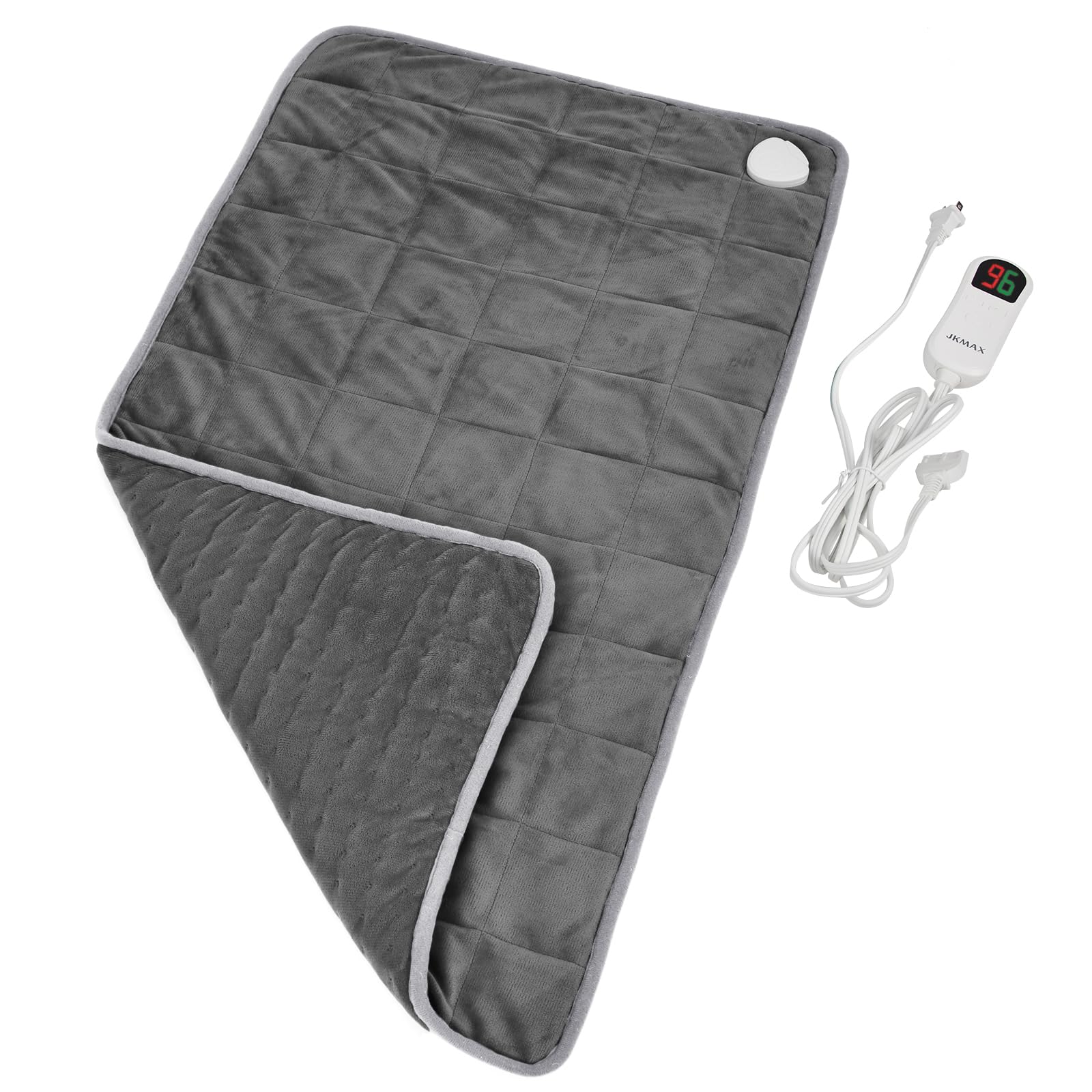 Snapklik.com : JKMAX Large Weighted Heating Pad XXXL - 4.8lb Heating ...