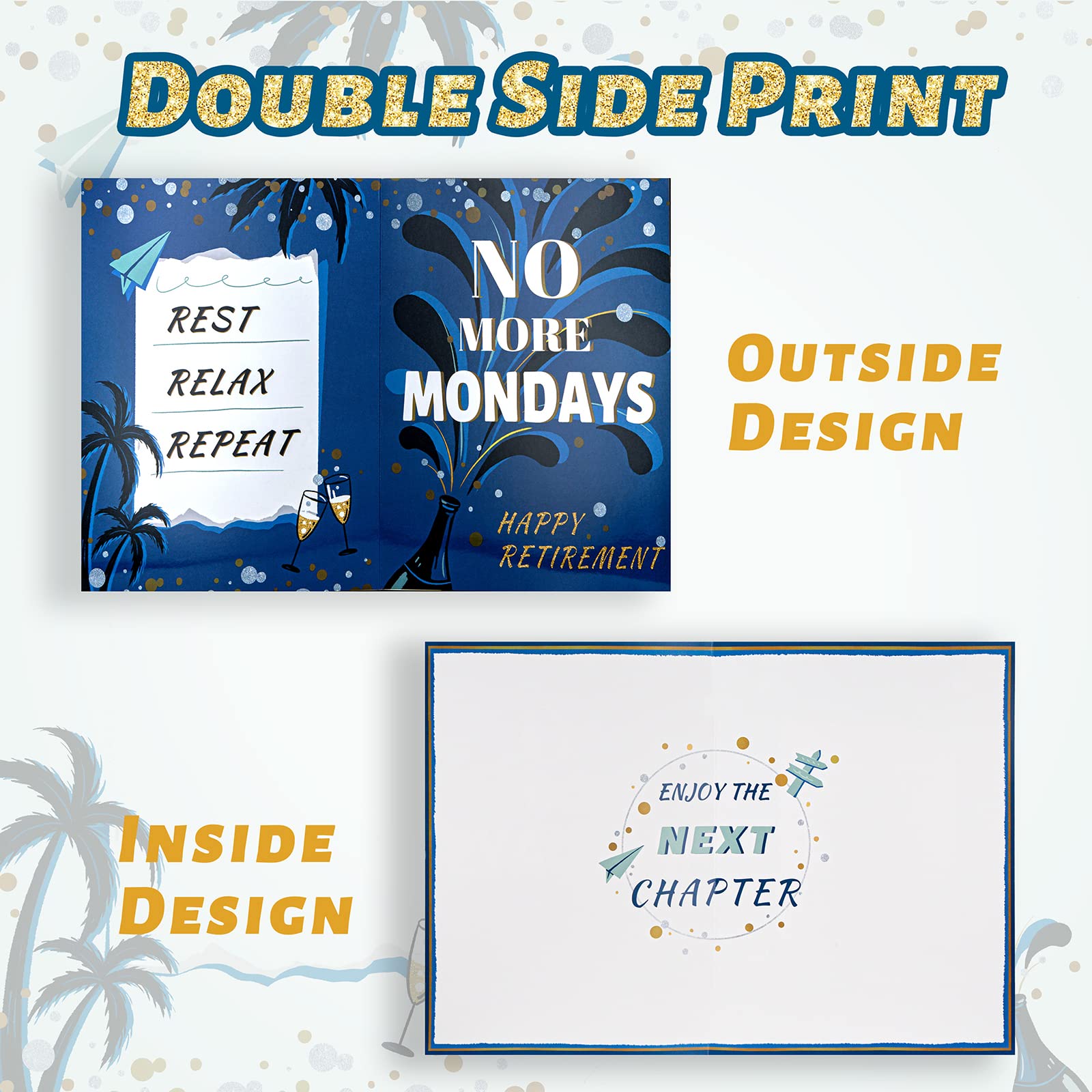 Snapklik.com : Jumbo Happy Retirement Card, 13.8 X 21.6 Inch Retirement ...