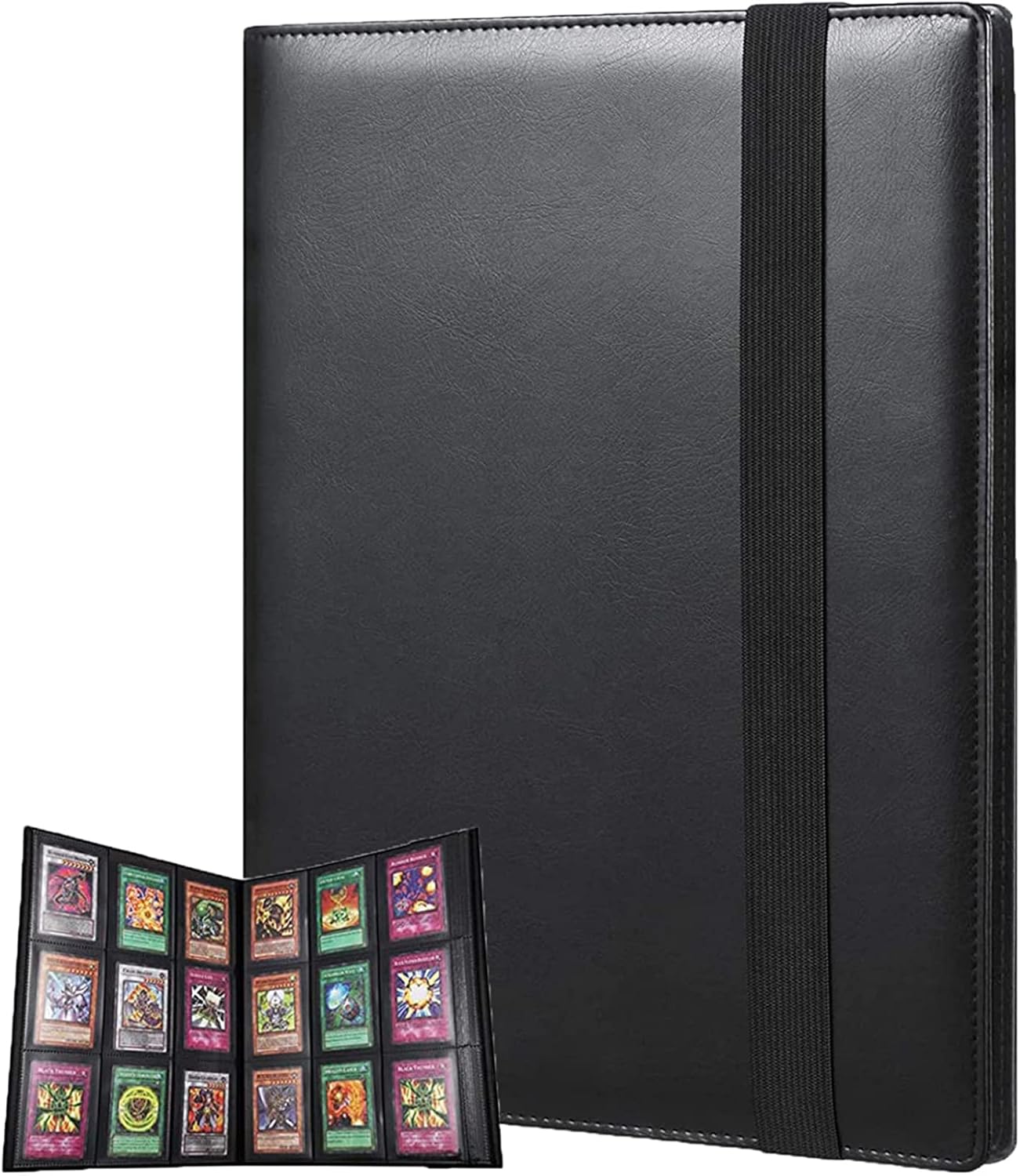 WAIZHIUA Album na Karty Handlowe, 540 Kieszeni Przezroczysty Album Kart ...