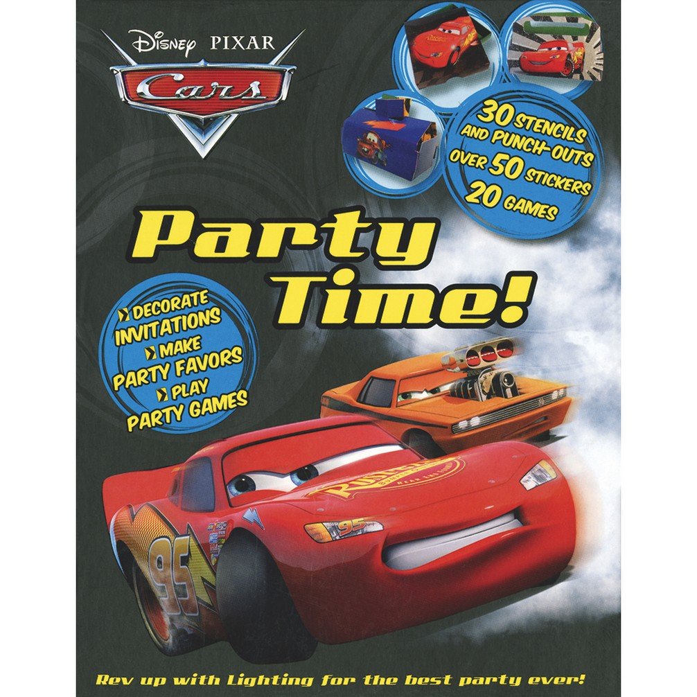 Disney Pixar Cars: Party Time! Spiral-bound Party Planner – February 1 ...