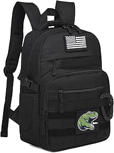 Amazon.com: SLINRKE Kids Tactical Backpack 20L Military Elementary ...