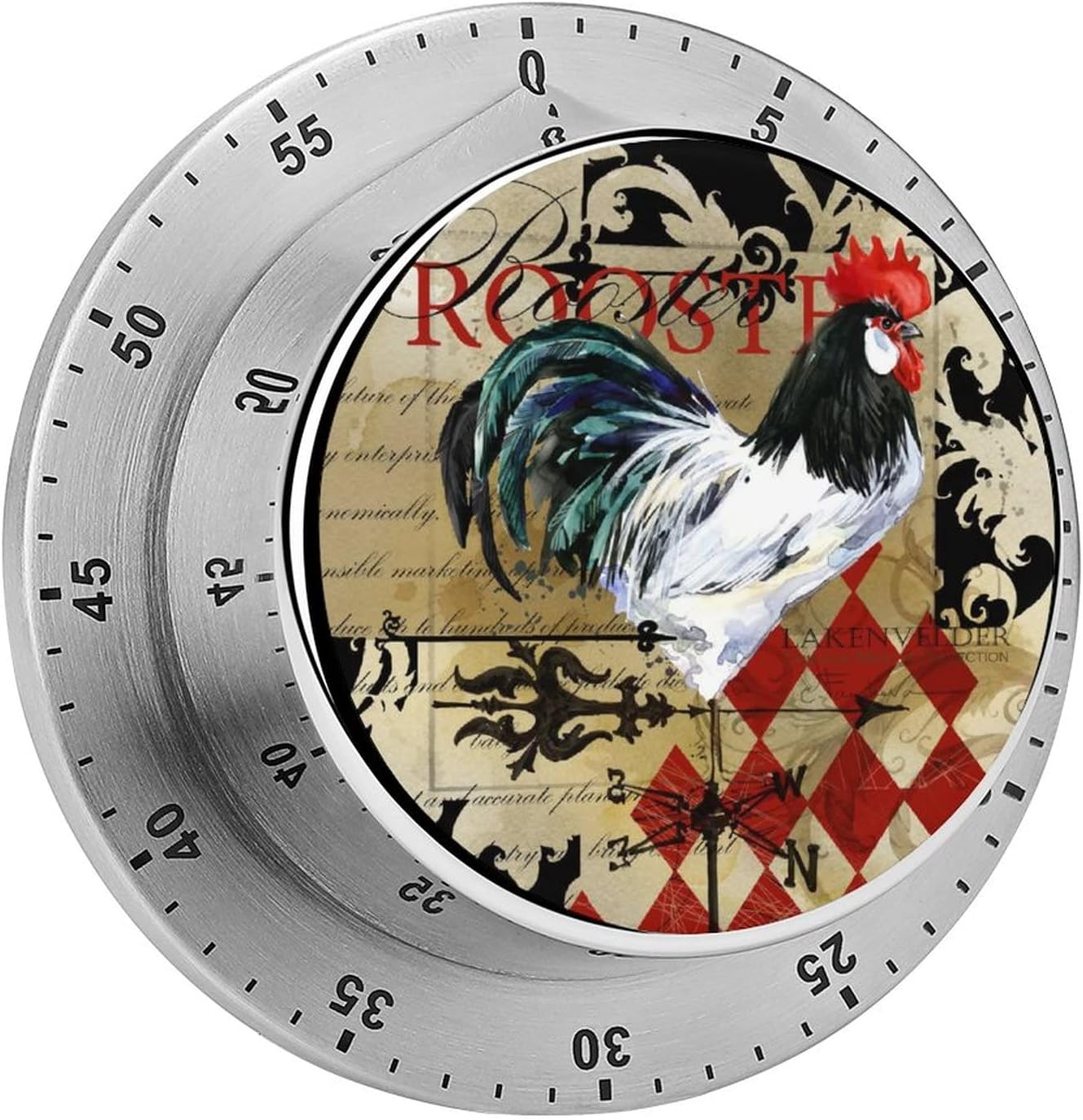 Amazon.com: Kitchen Timer Rooster Animal Timer Magnetic Timer ...
