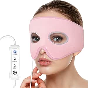 Comfheat Sinus Relief Mask for Sinus Pressure USB Heated Face Heating ...