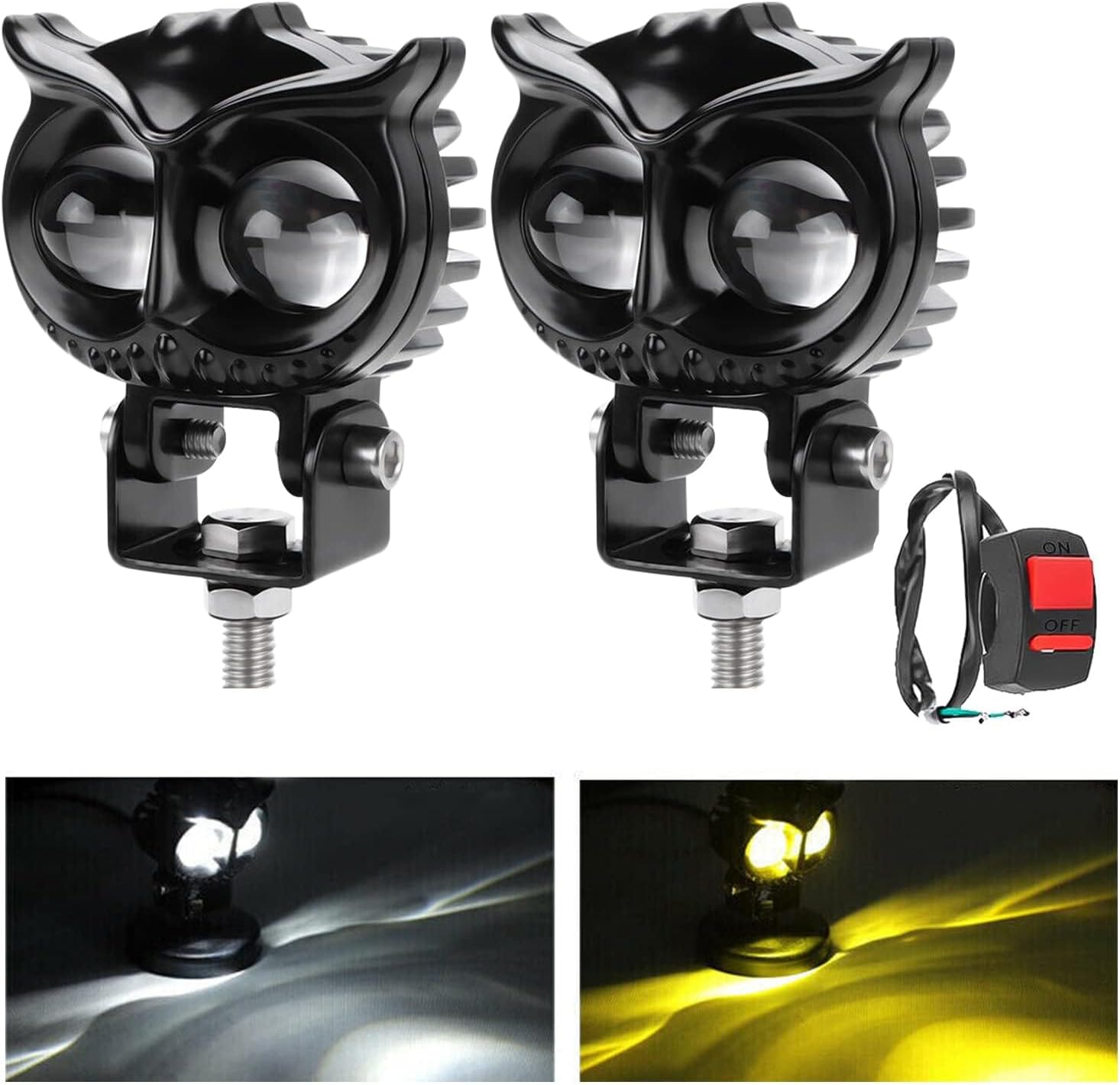 ELTRON TURBO 3 Months Warranty OWL Shape Imported Fog Light 12V 45w DC ...