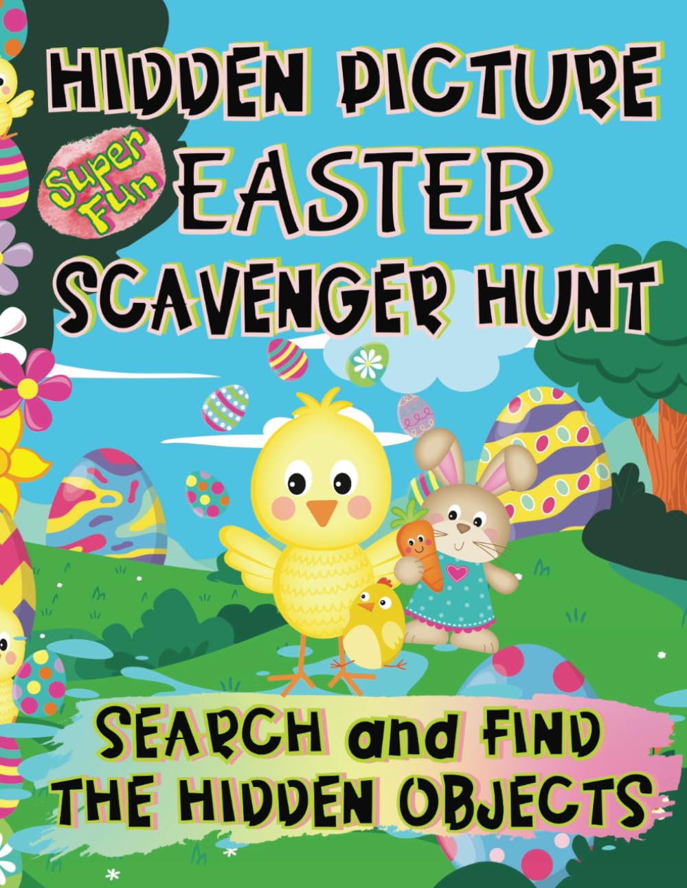 Amazon.com: Super Fun Hidden Picture Easter Scavenger Hunt | Search And ...