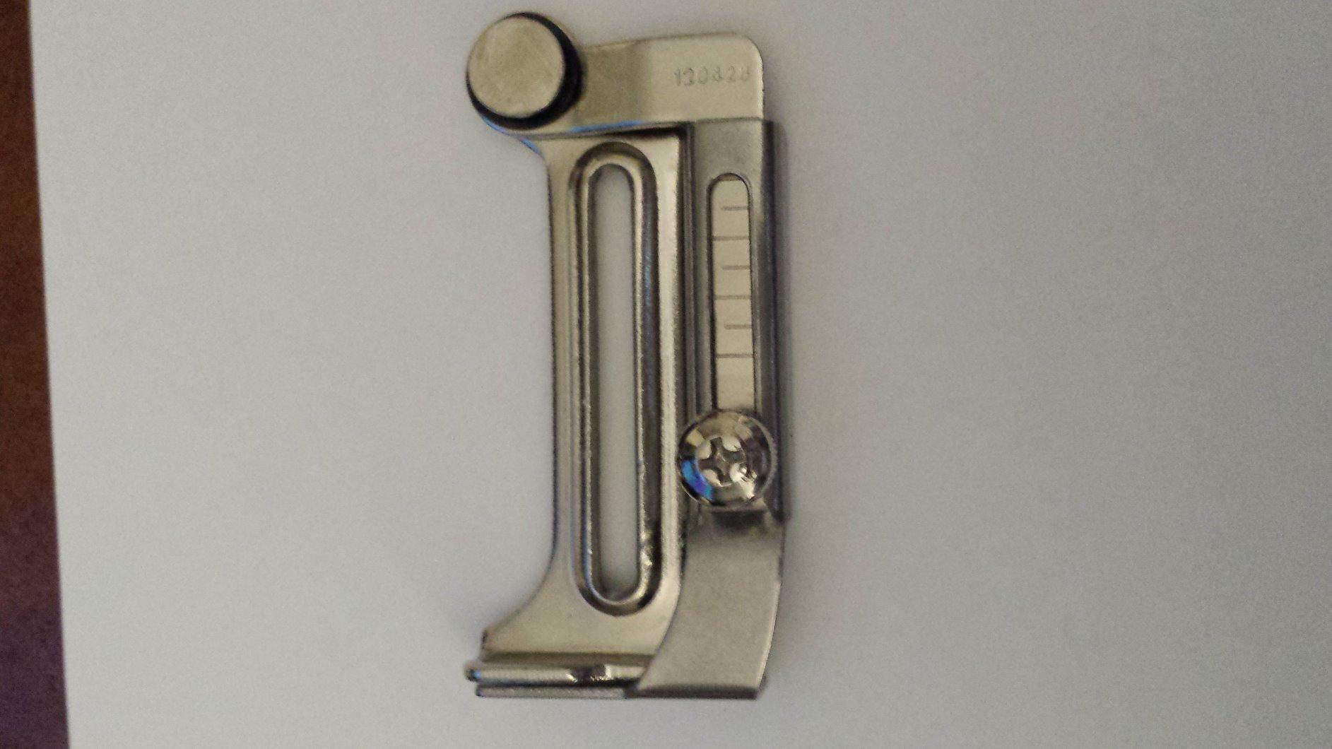 Amazon.com: sewing machine adjustable seam guide/gauge #120428 with two ...