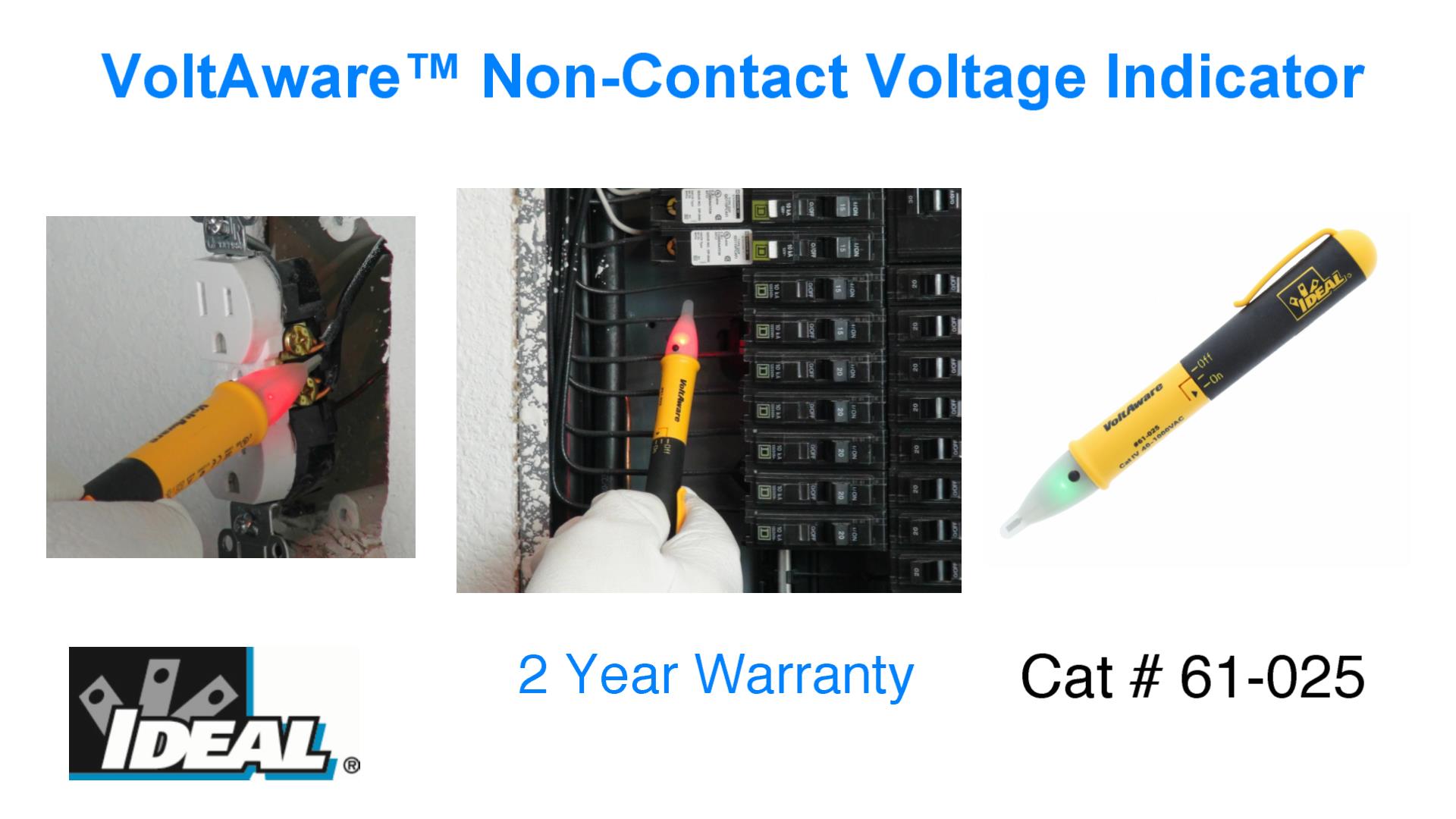 Watch 61-025 VoltAware Non-Contact Voltage Indicator on Amazon Live