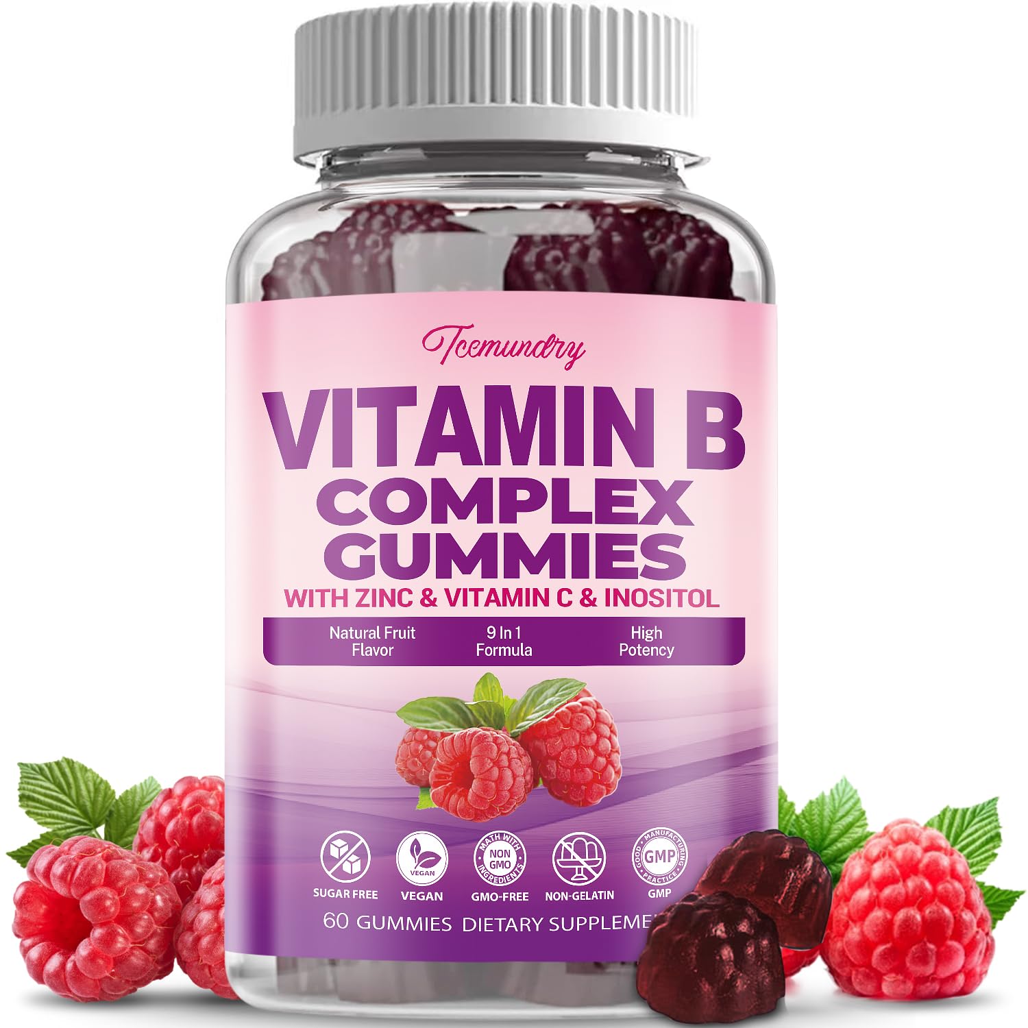 Amazon.com: Sugar-Free Vitamin B Complex Gummies for Women - Vegan b ...