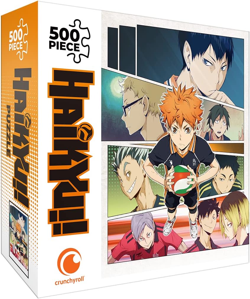 Amazon.com: KESS Haikyu Wingless Crows Puzzle, Colorful & Fun 500 Piece ...