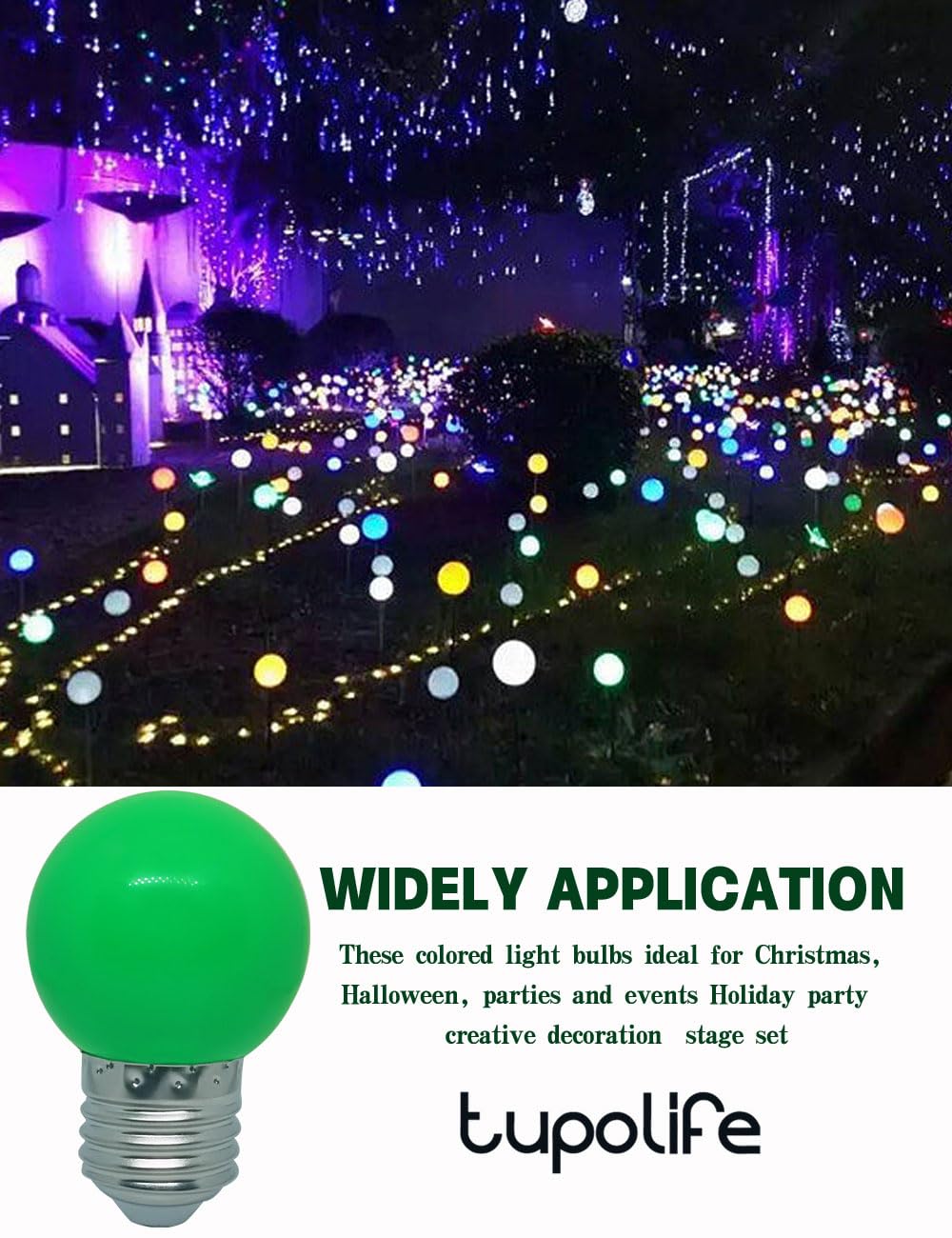 Snapklik.com : DC 12V Light Bulb, Low Voltage LED Bulbs, Green 1W G14 ...