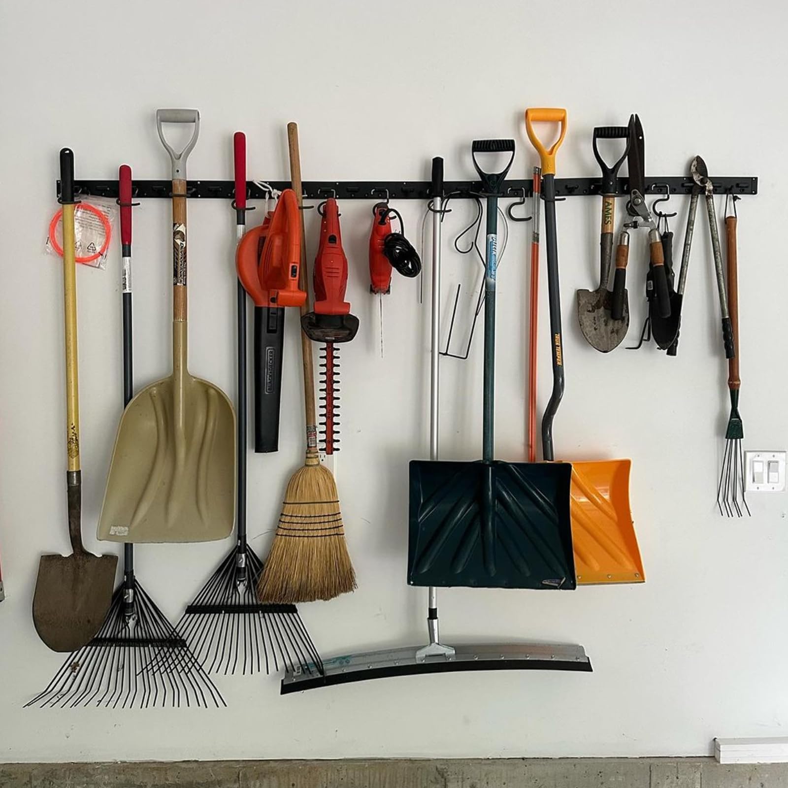 Amazon.com: WellMade 64'' Adjustable Garden Tool Organizer, Garage ...