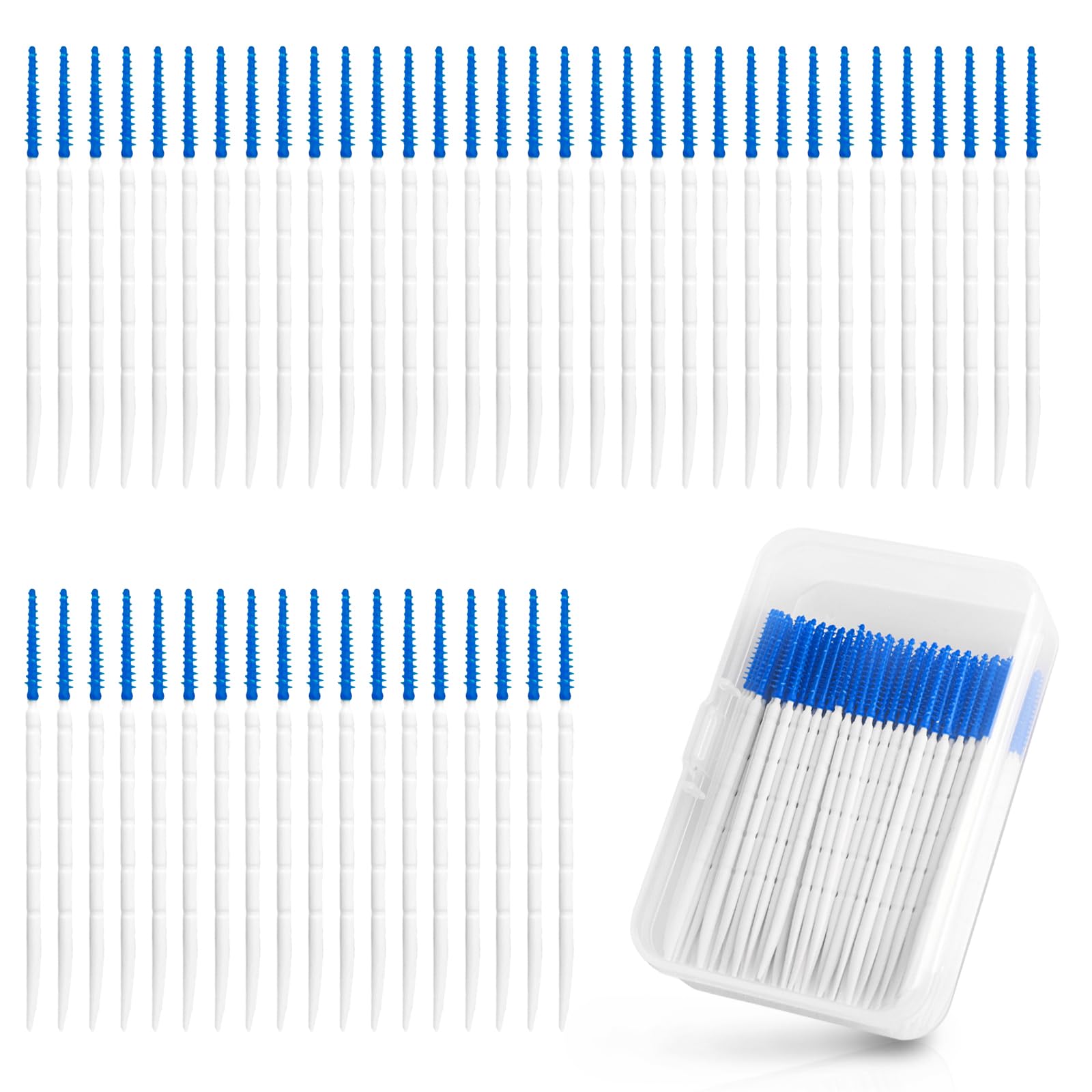 Interdental Brushes, Dual-Use Interdental Brushes, Silicone Tooth Floss ...