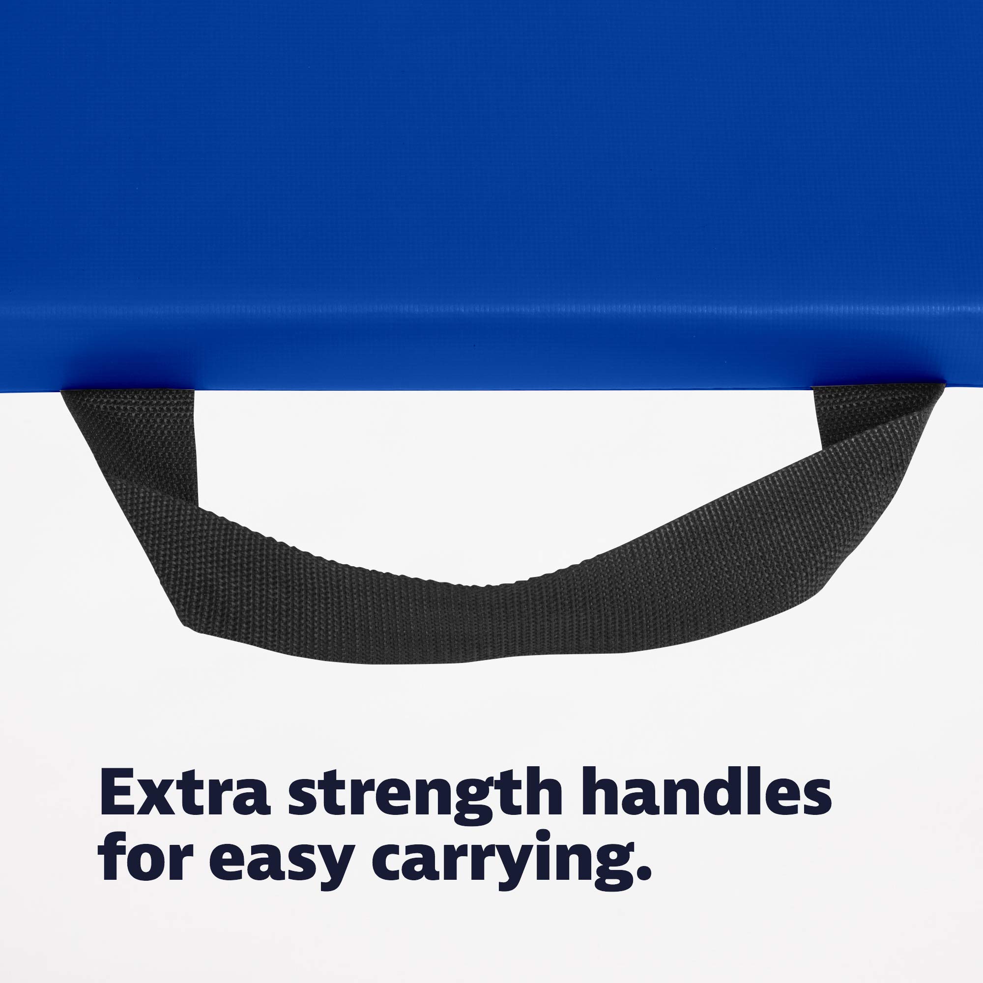 Aerobics Mat Thick Folding Exercise Mat - 2x6 Foot Pilates & Yoga Mat ...