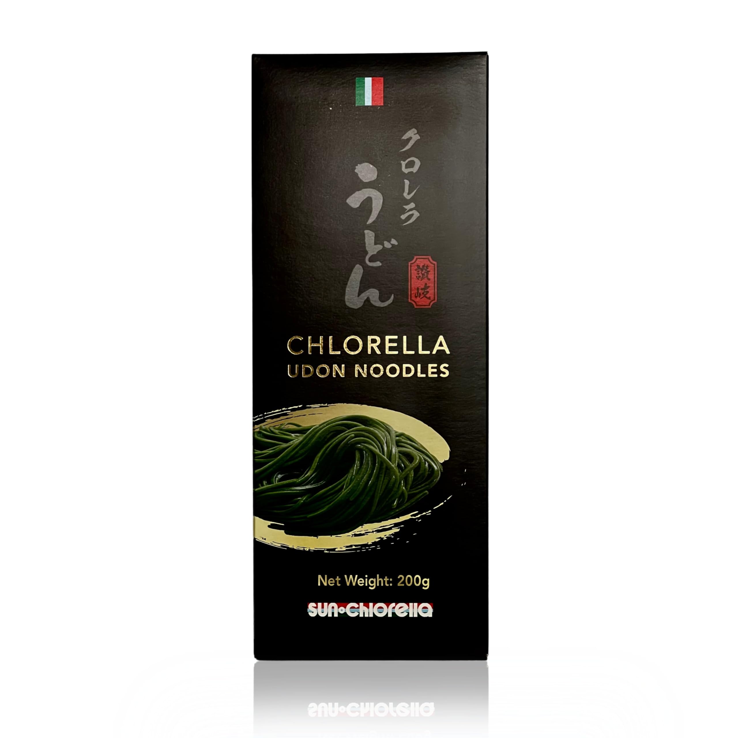 Sun Chlorella Japanese Udon Noodles Chlorella Green Algae Instant ...