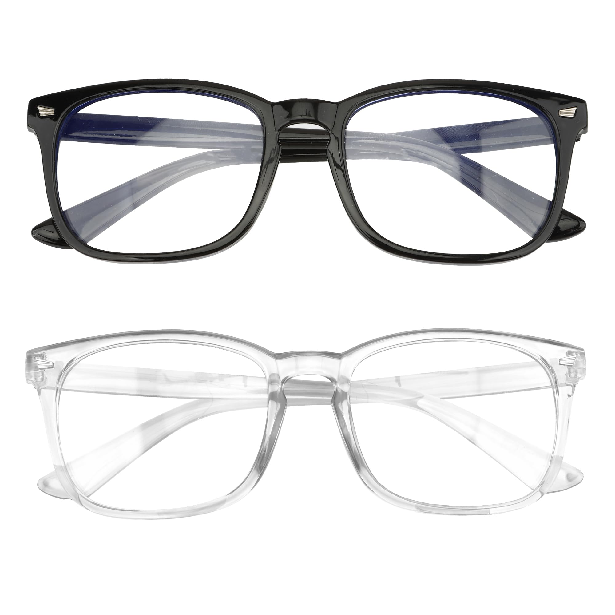 Amazon.com: ZNHIS Blue Light Glasses, Blue Light Blocking Glasses, 2 ...