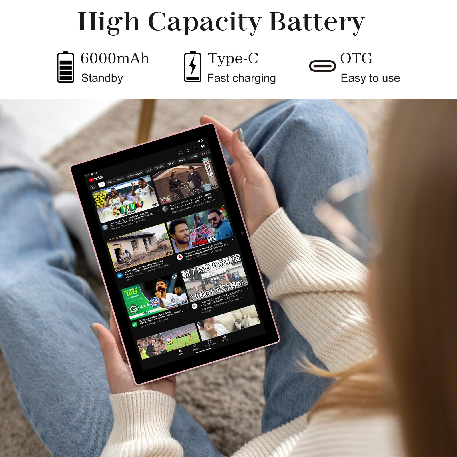 Snapklik.com : 2024 Newest Android 13.0, 10.1 Inch Tablet