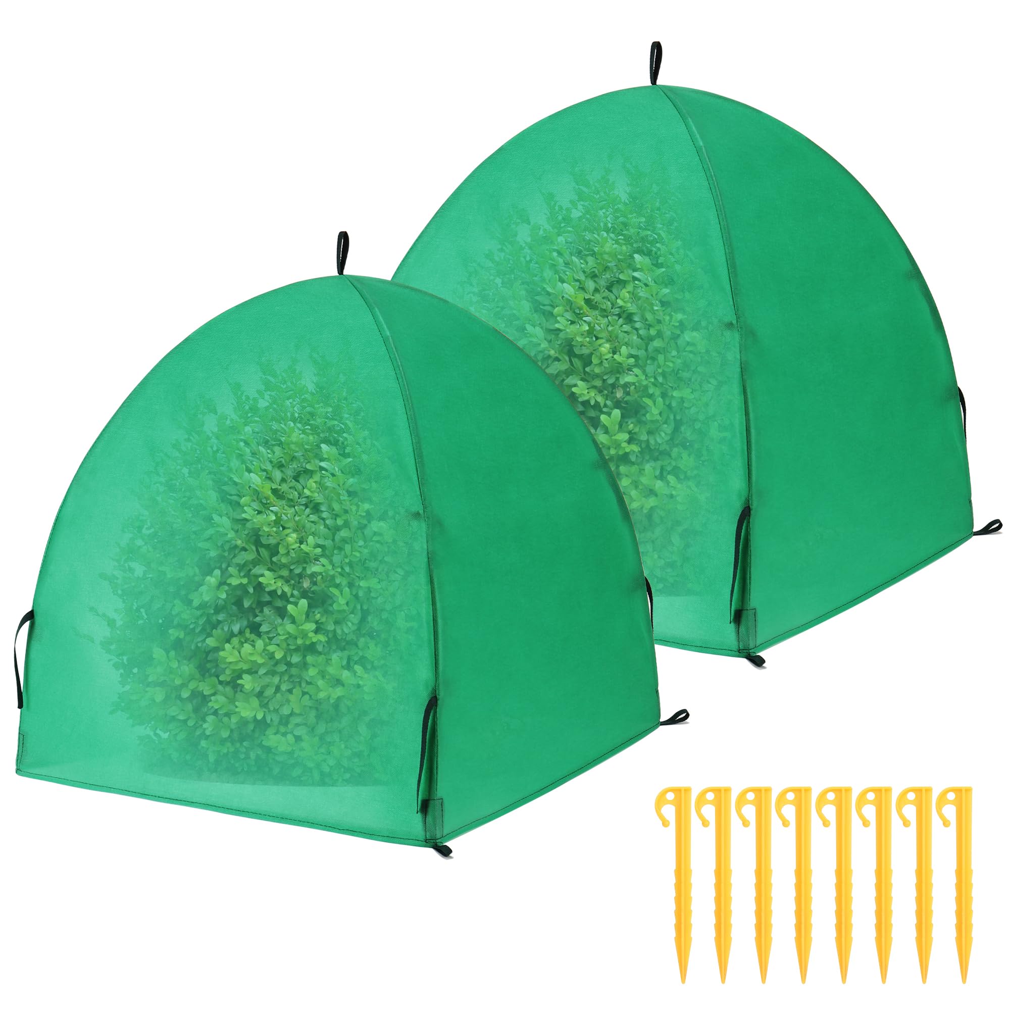 Amazon.com : Homiton 2 Pack Winter Plant Covers Freeze Protection ...