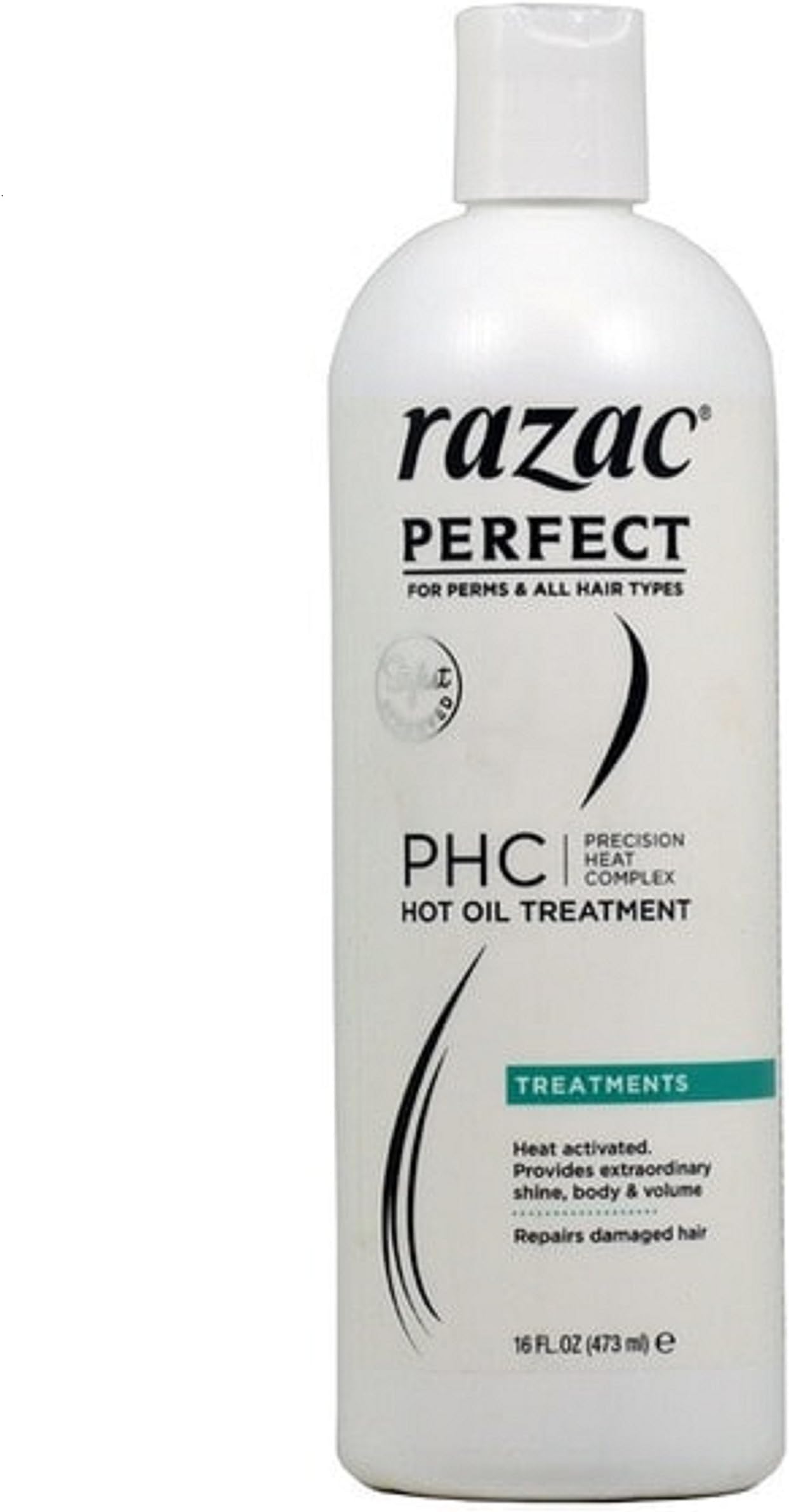 Amazon.com : Razac Perfect for Perms Hot Oil Treatment, 16 Ounce ...