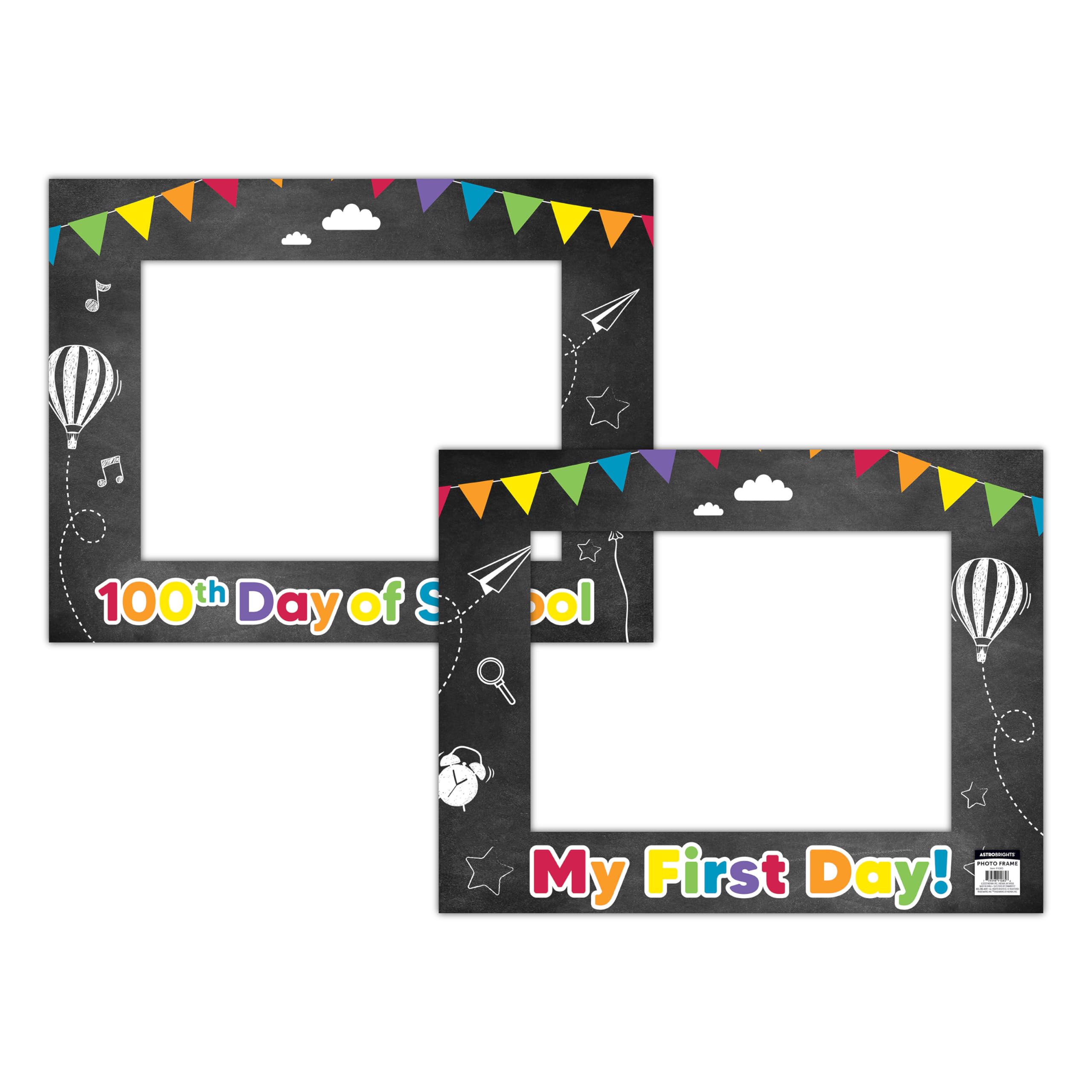 Astrobrights Classroom Photo Op Frames, 22" x 15", Double-Sided, My ...