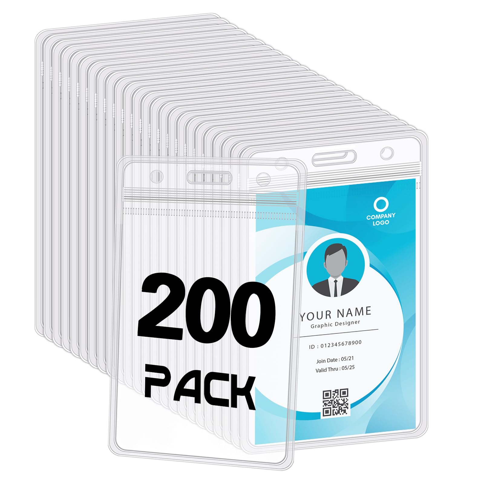 5 Best Badge Card Holder | 200 Badge Holders at 0.56mm Thick