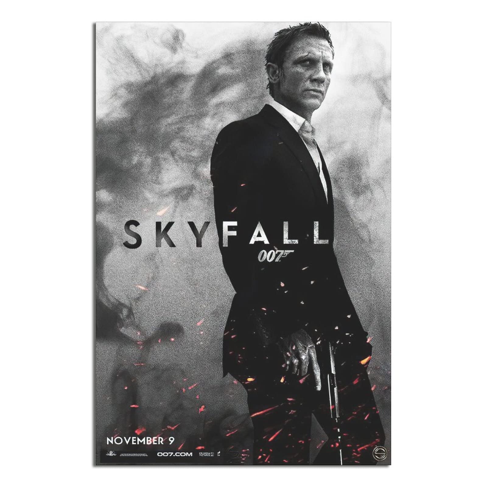 Daniel Craig Skyfall Poster