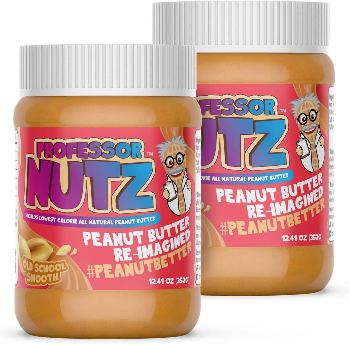 Amazon.com : FATSO Classic Natural Peanut Butter - Vegan Nut Butter Spread w/Plant-based Seeds ...