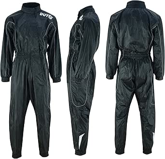JACKET4U Full Body Waterproof Rain Suit Lightweight Windproof One Piece ...