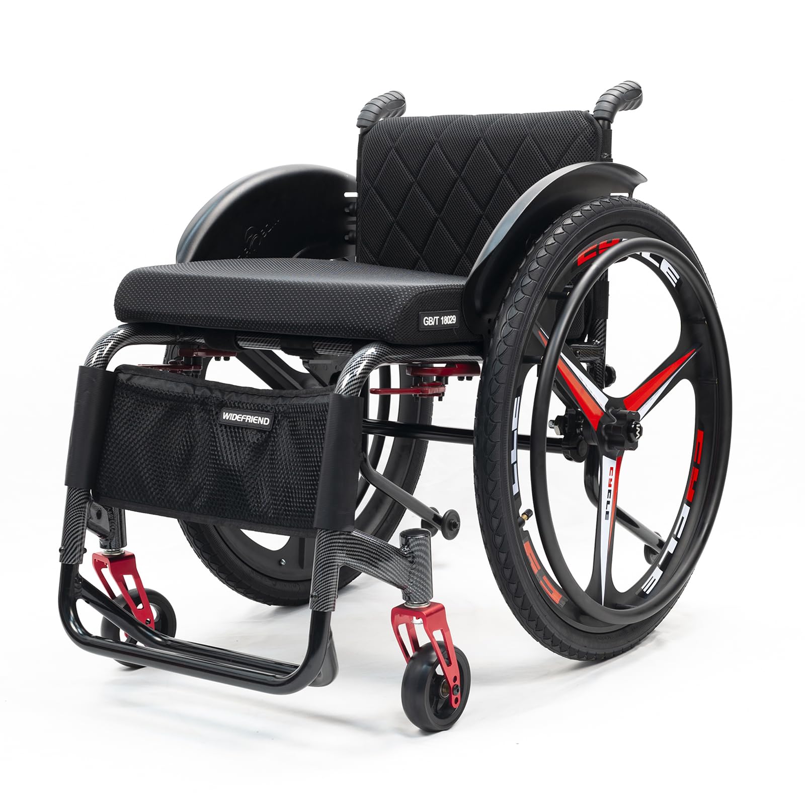 Amazon.com: Sports and Leisure Wheelchair, Self-propelled Aluminum ...