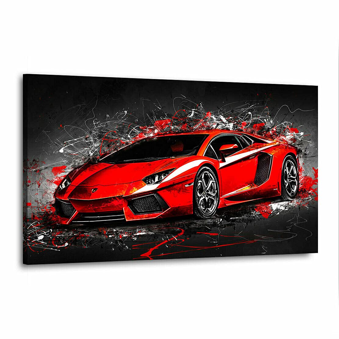 Lamborghini Aventador Red 2012 Lamborghini Aventador LP700 4