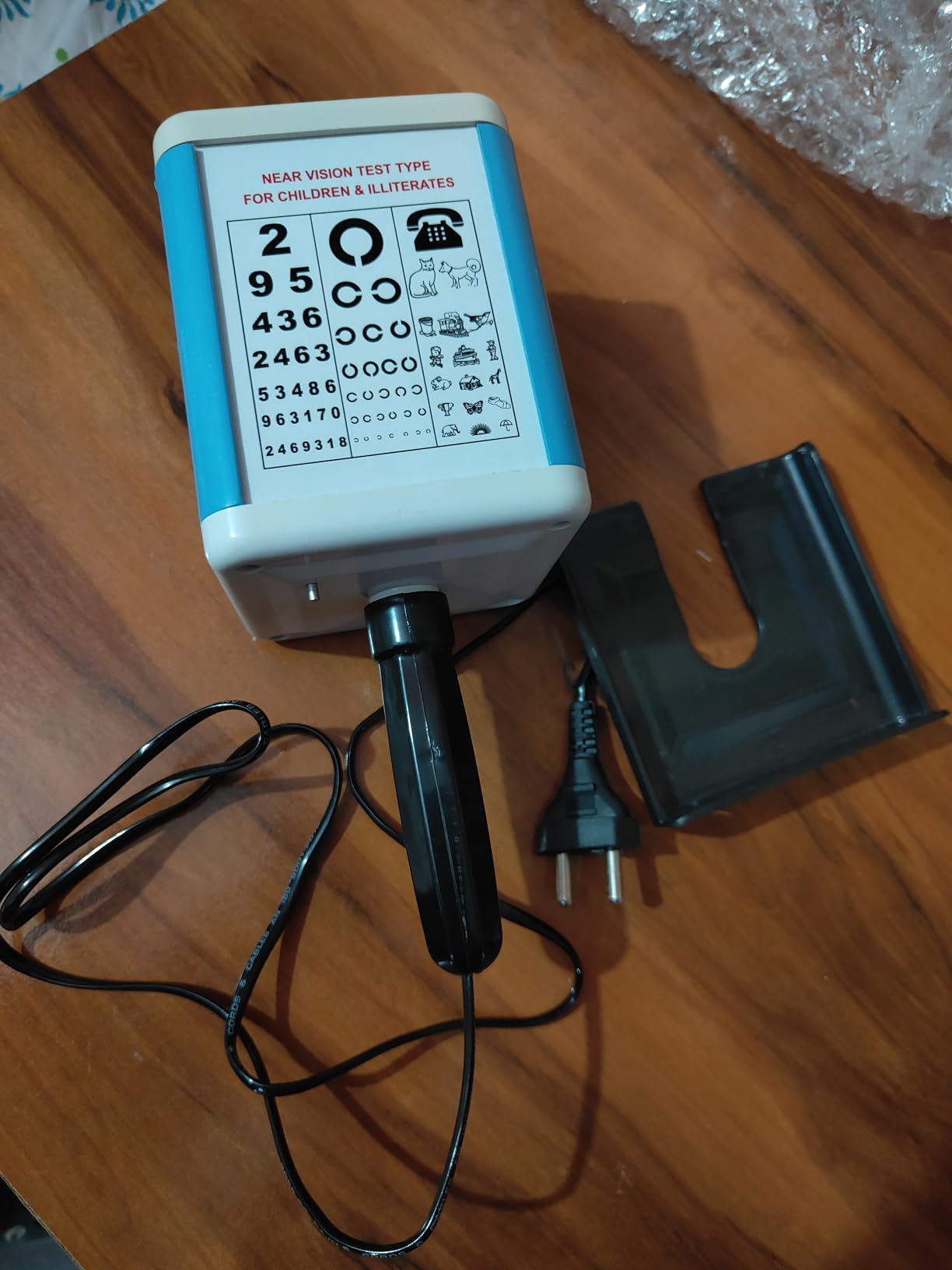 LED Near Vision Drum|Distance Folding Vision Eye Testing Drum In Blue ...