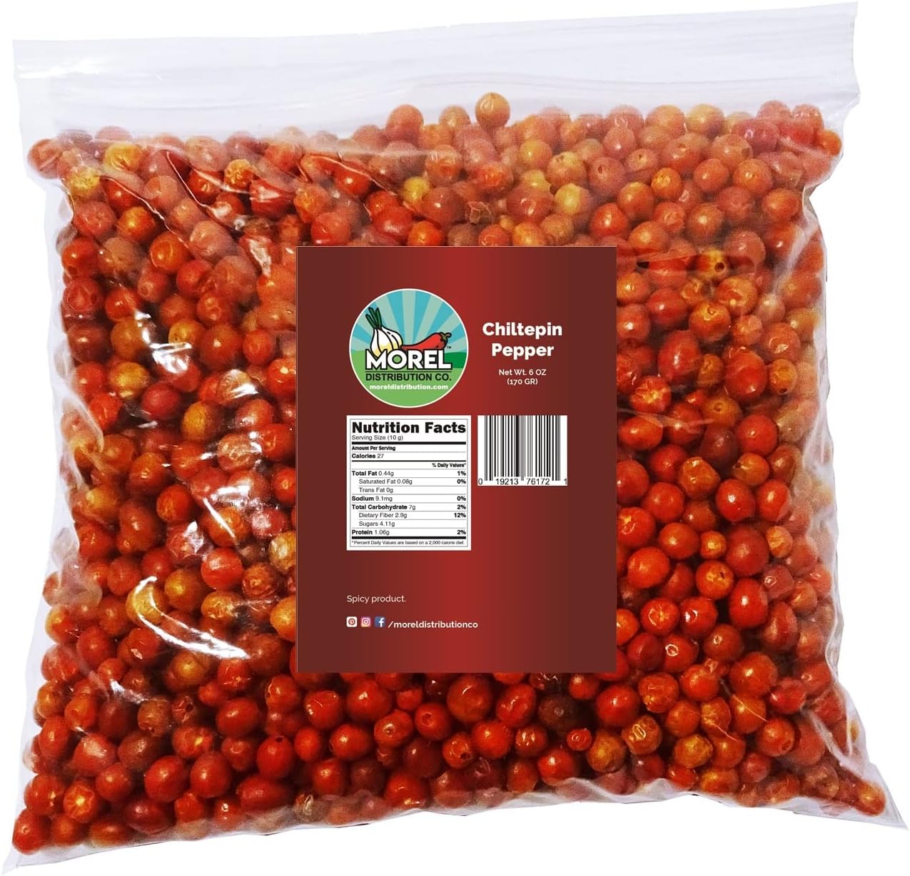 Amazon.com : Dried Chiltepin Peppers (Chili Tepin) // Weights: Dried ...