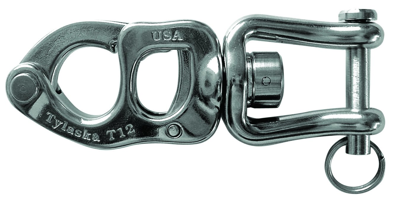 Tylaska T12 Trigger Release Snap Shackle 12000 Lb Strength Tylaska T12 ...