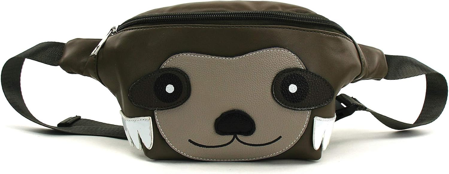 Amazon.com: Sloth Fanny Pack in Vinyl : Clothing, Shoes & Jewelry