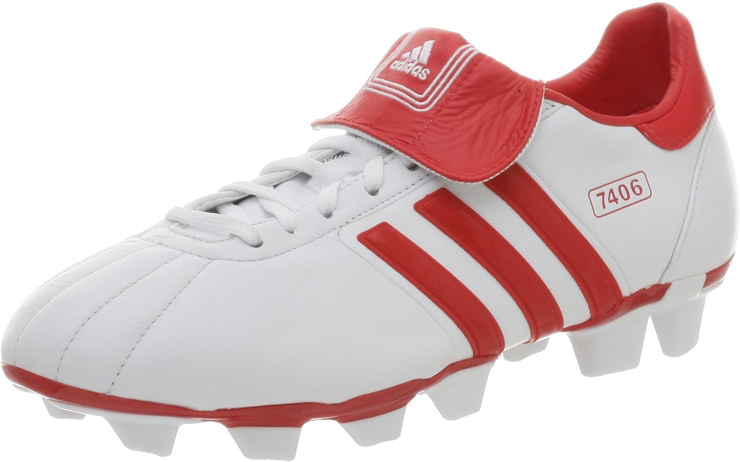 Amazon.com | adidas Men's 7406 TRX FG Soccer Shoe,Run White/Red,12.5 M ...