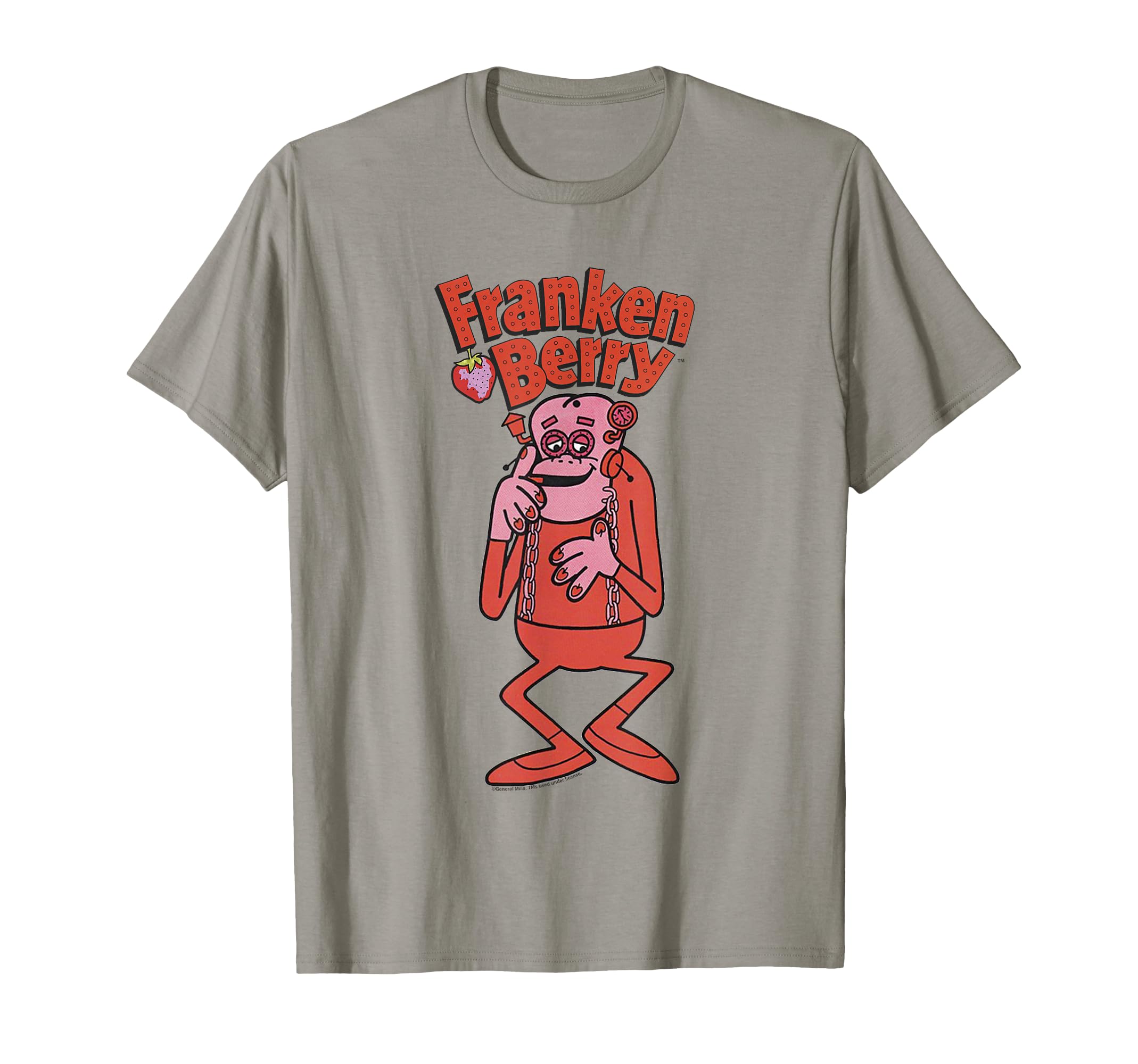 Amazon.com: Franken Berry Vintage Strawberry Cereal Monster Mascot Logo ...