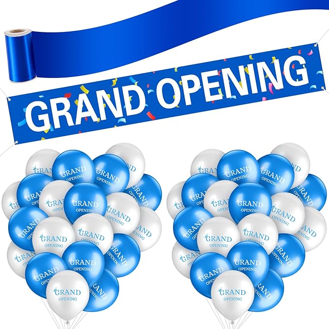 Amazon.com: Lewtemi 42 Pieces Grand Opening Decorations Kit Includes 1. ...