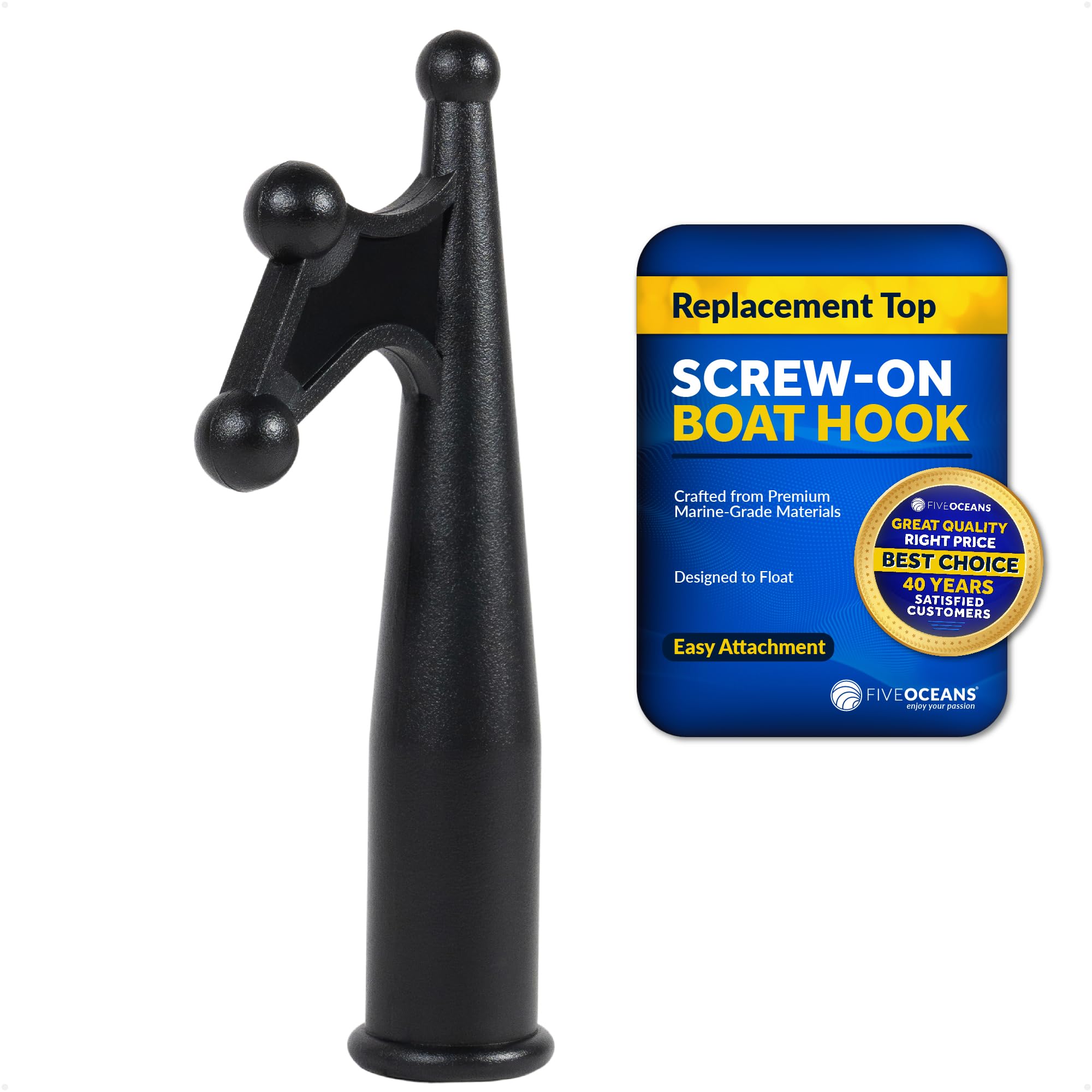 Amazon.com : Five Oceans Boat Hook End - Boat Hook for Docking ...