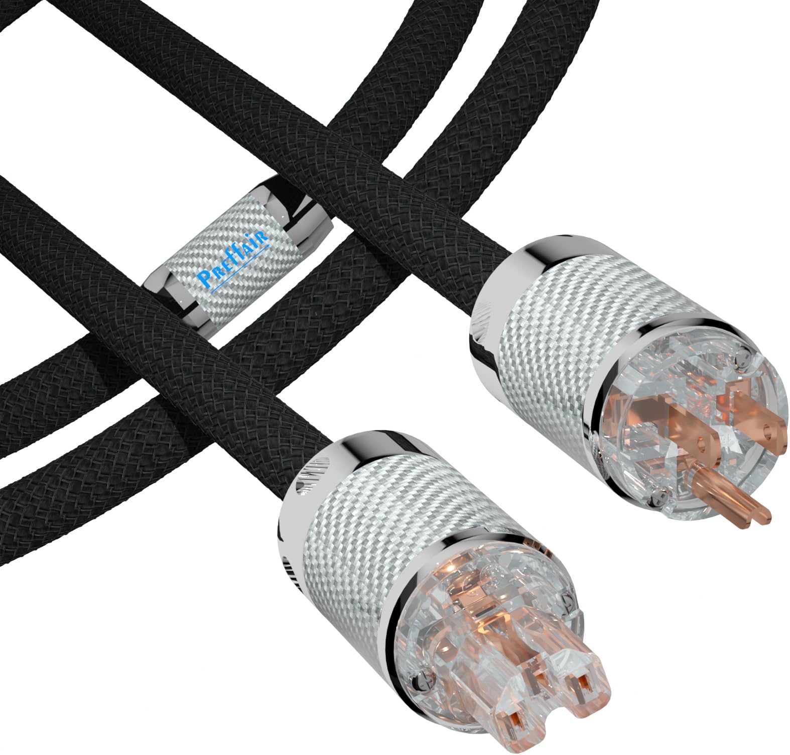 Amazon.com: Audiophile AC Power Cable - WAudio 10AWG HiFi Power Cord 3 ...