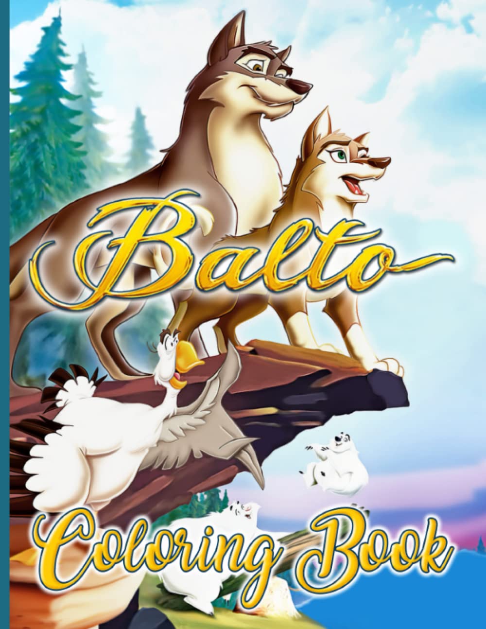 Balto Coloring Pages Printable