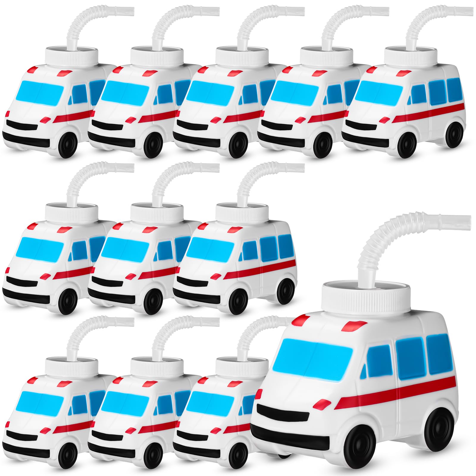 Amazon.com: Tanlade 12 Set Doctor's Party Favor Gift Supplies Ambulance ...